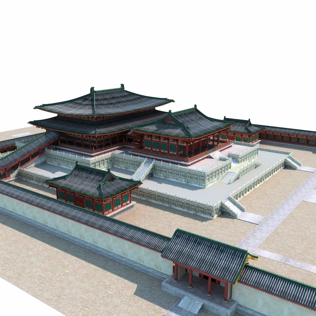 3D Chinese Ancient Palace 2 - TurboSquid 1840902