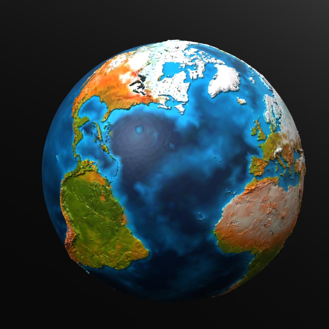 Earth 3d Max