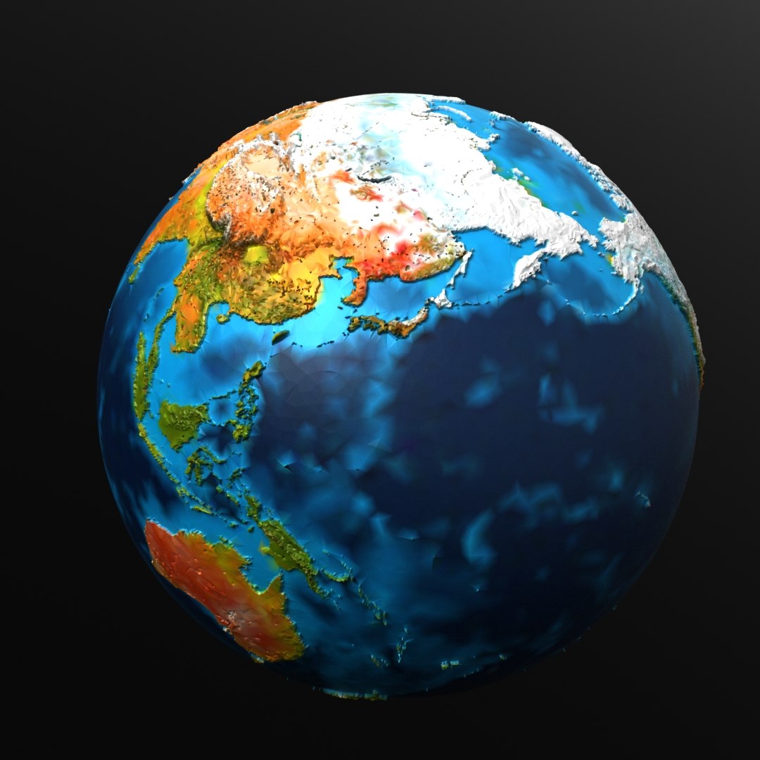 Earth 3d Max