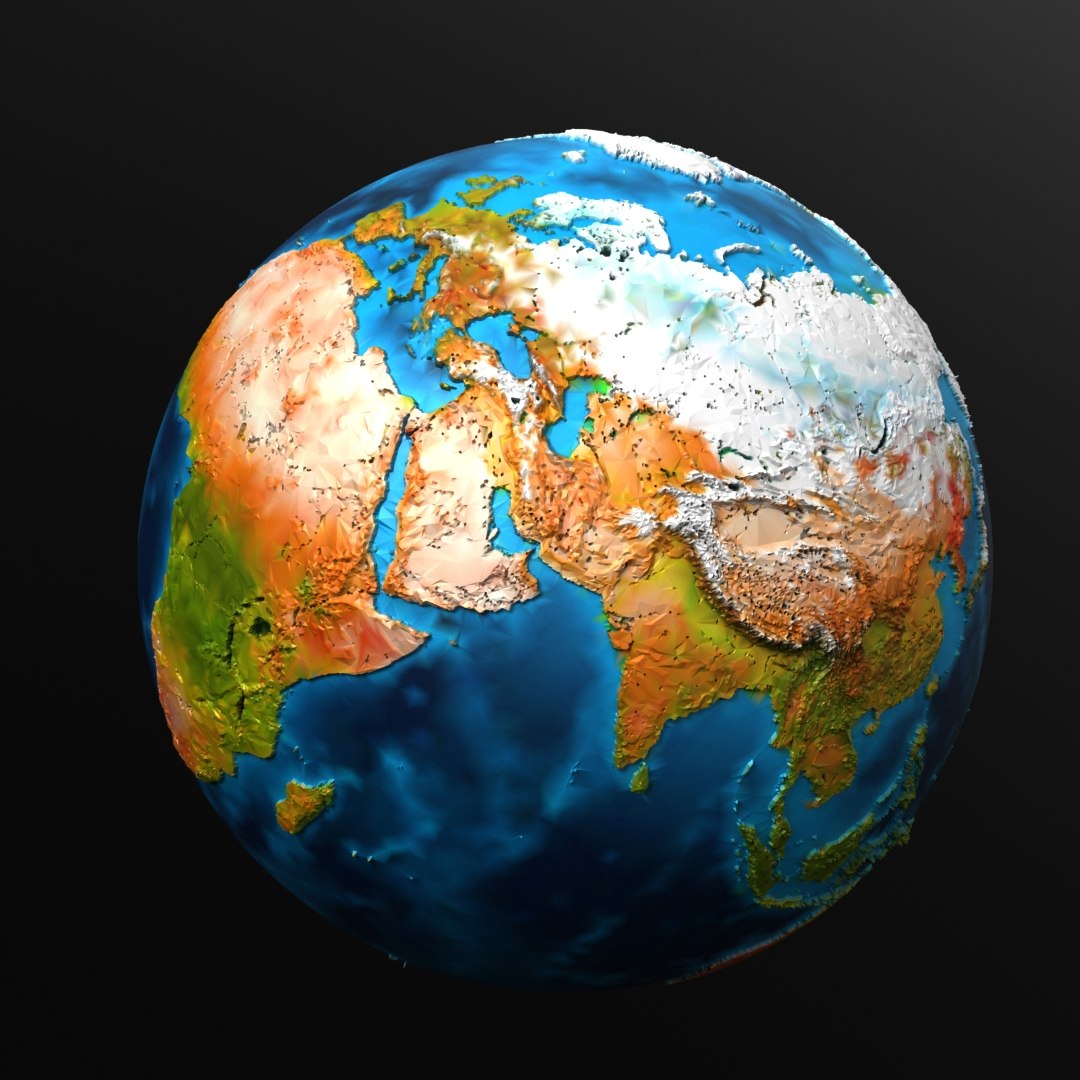 Earth 3d Max