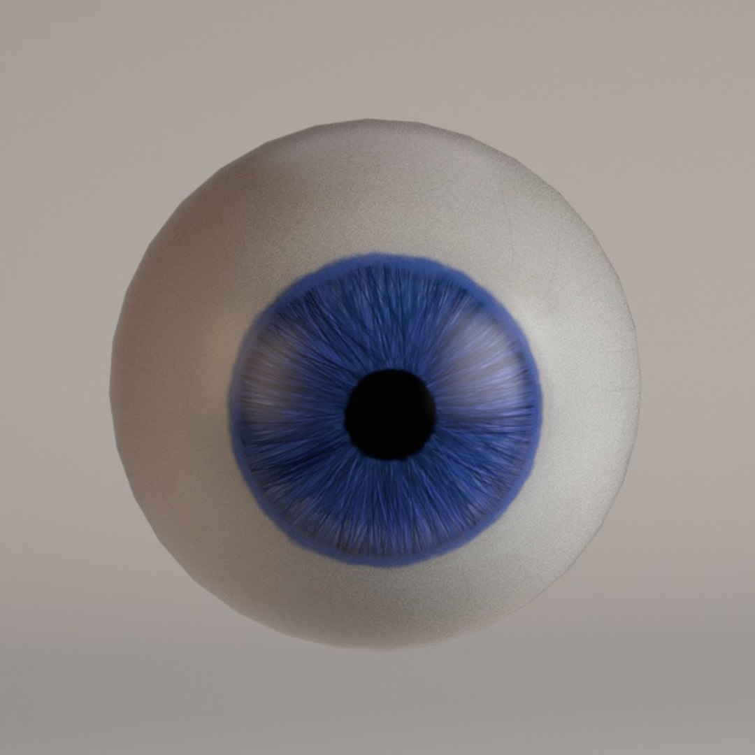 human eye 3d 3ds