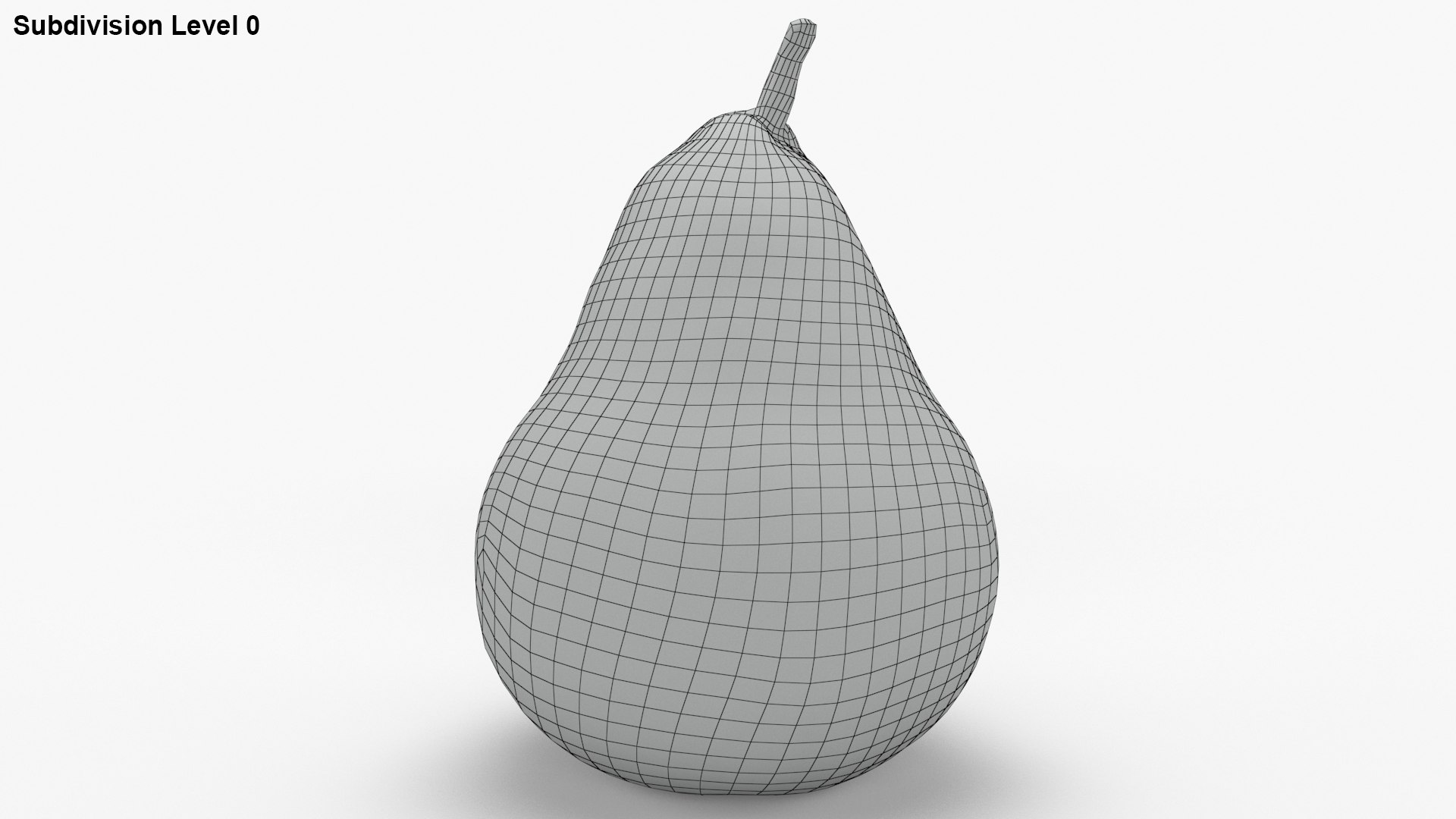3D Pear - TurboSquid 1790046