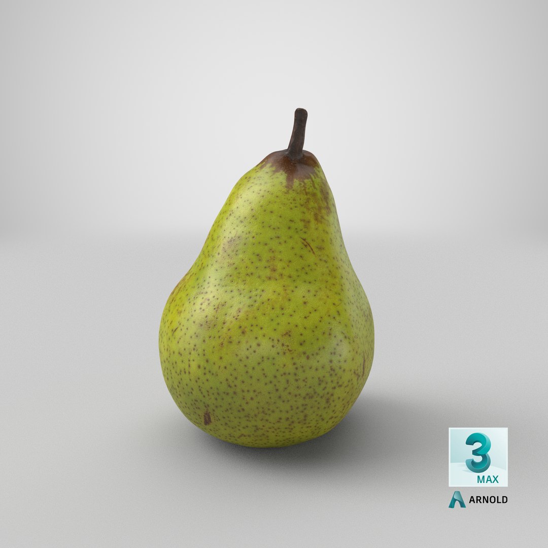 3D Pear - TurboSquid 1790046