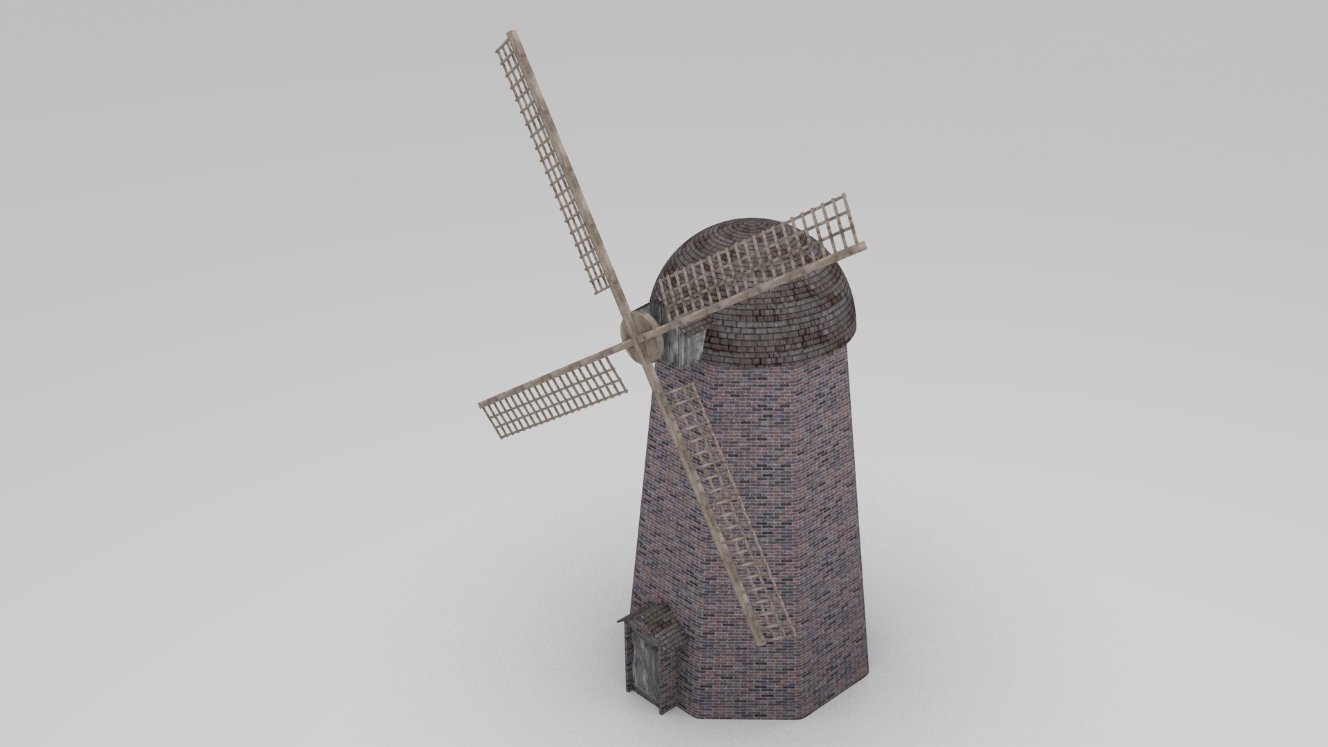Windmill Wind 3d Obj