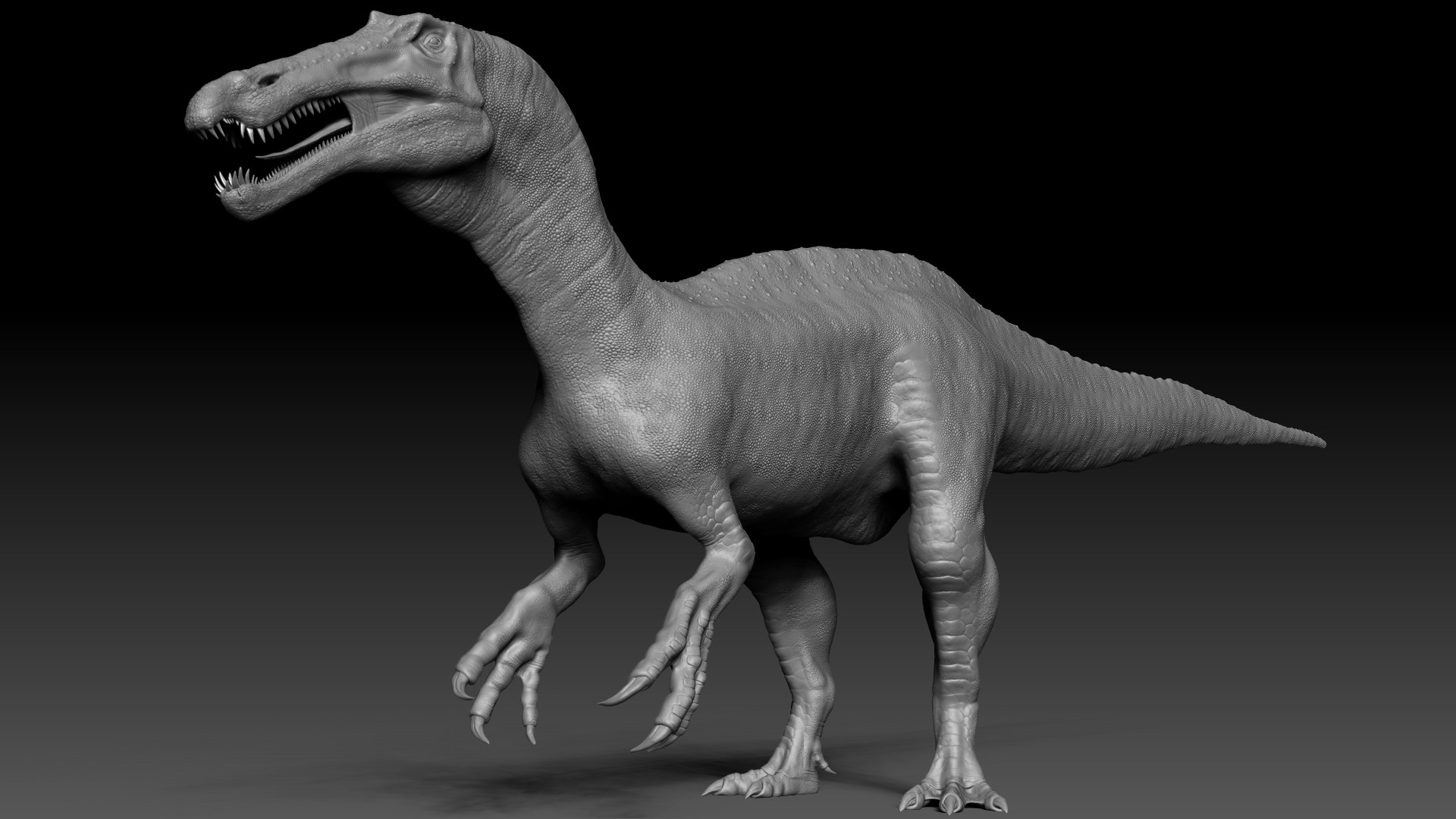 Suchomimus Tenerensis Sculpt Project 3D Model - TurboSquid 2145760
