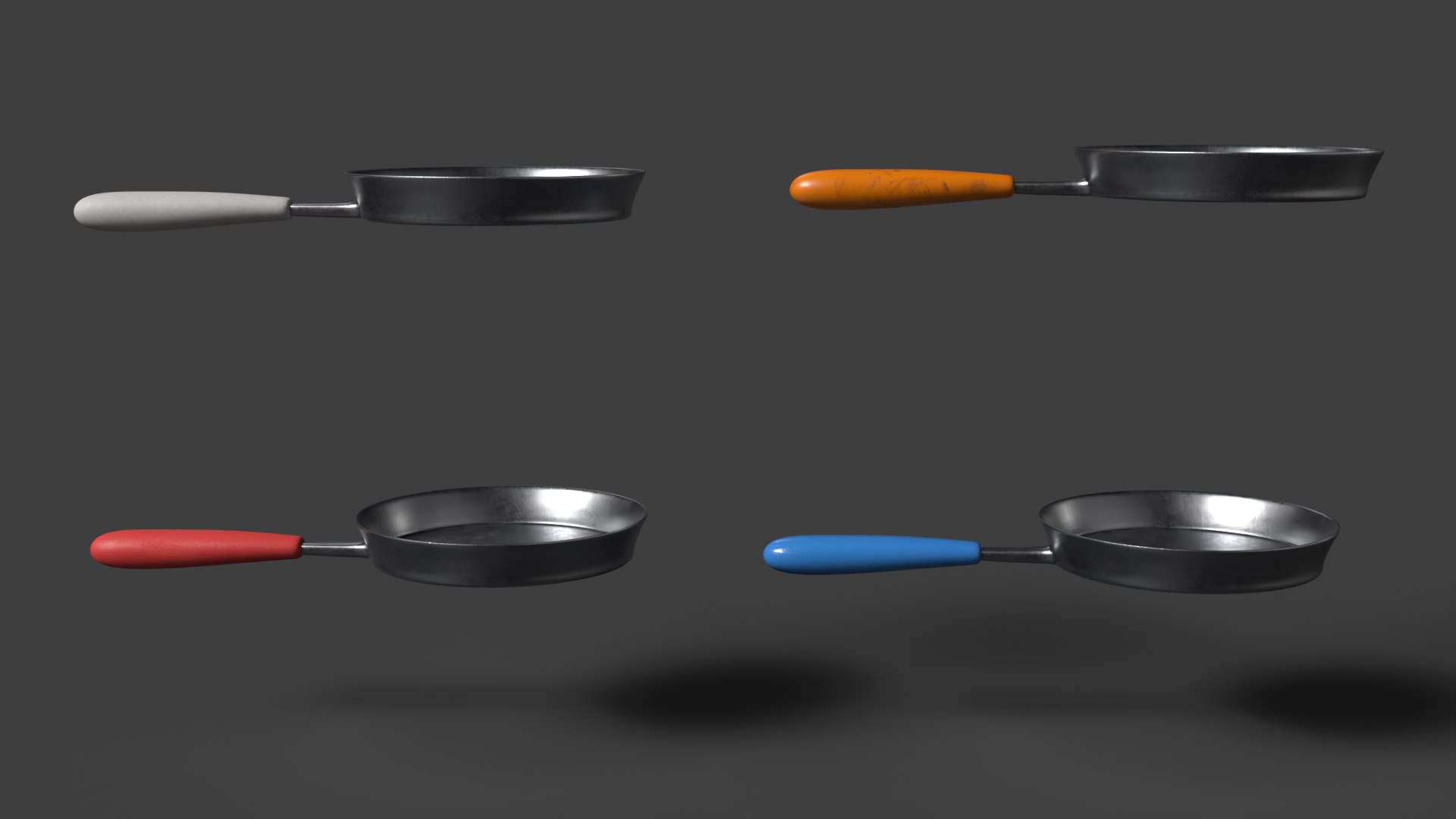 Frying Pan 3D Model - TurboSquid 2242787
