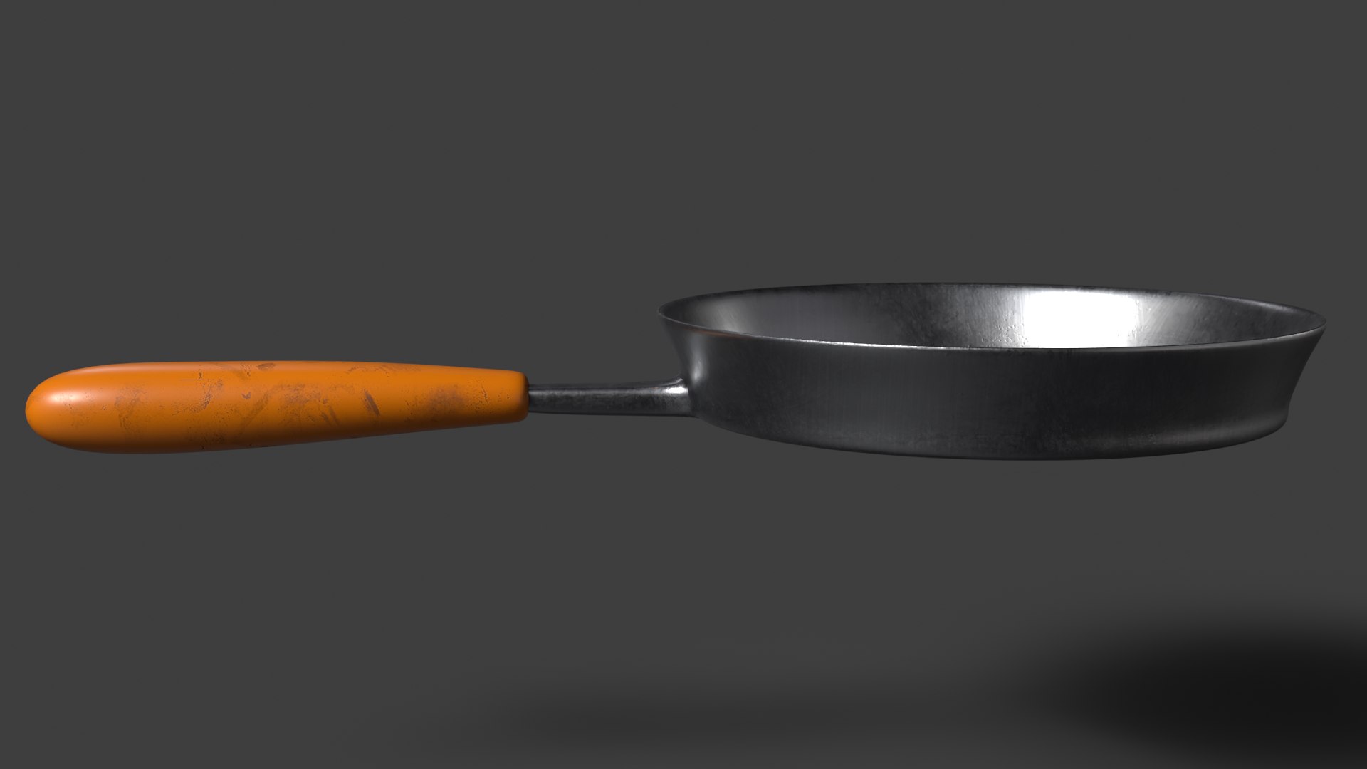 Frying Pan 3D Model - TurboSquid 2242787