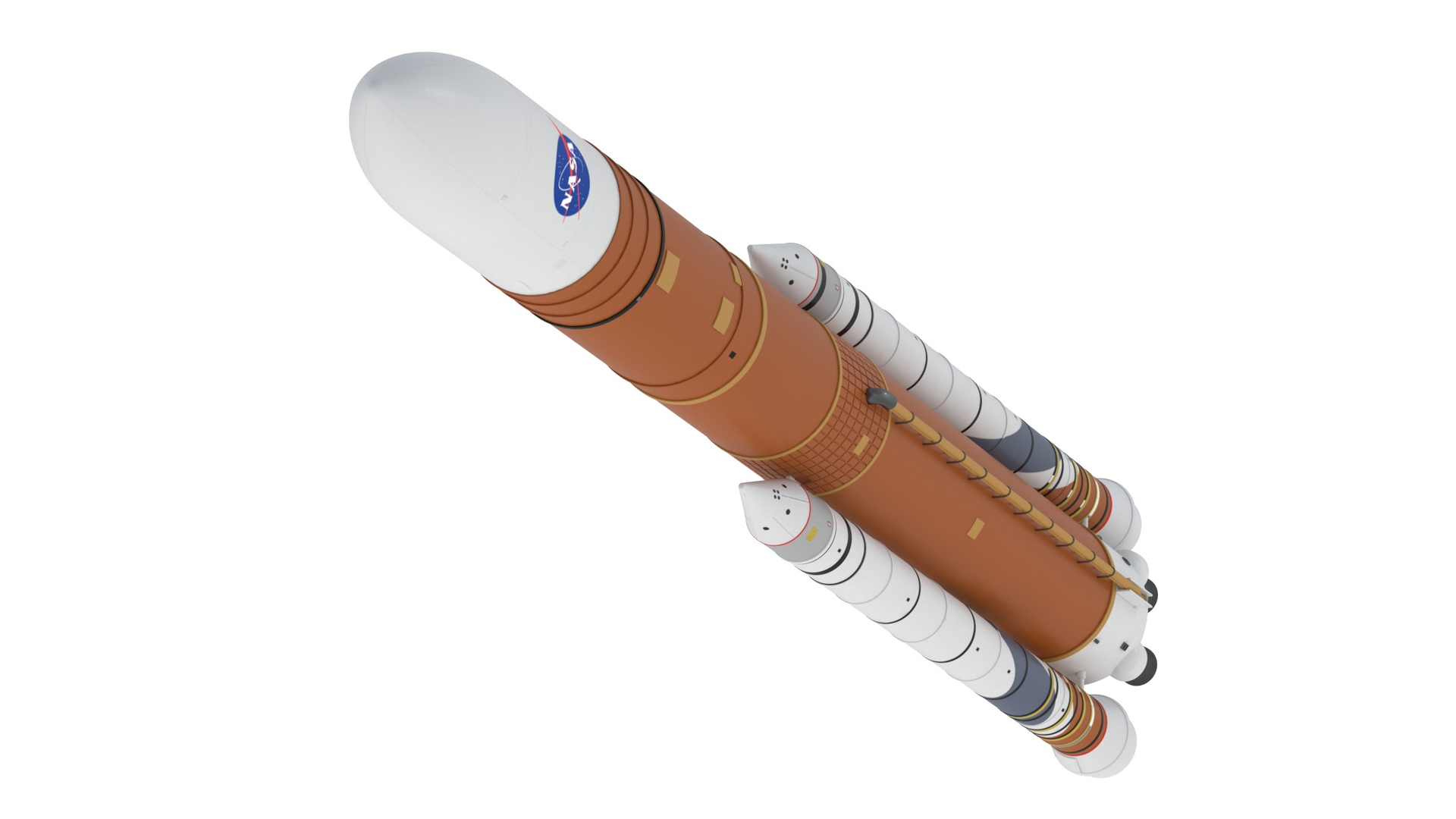 Sls block rocket 3D model - TurboSquid 1575342