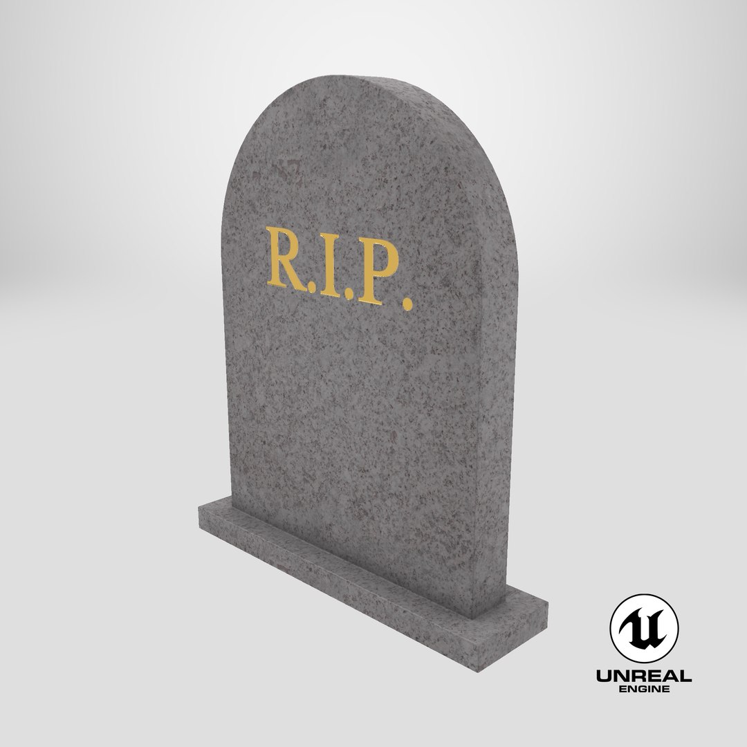 Tombstone PBR II 3D Model - TurboSquid 2197226
