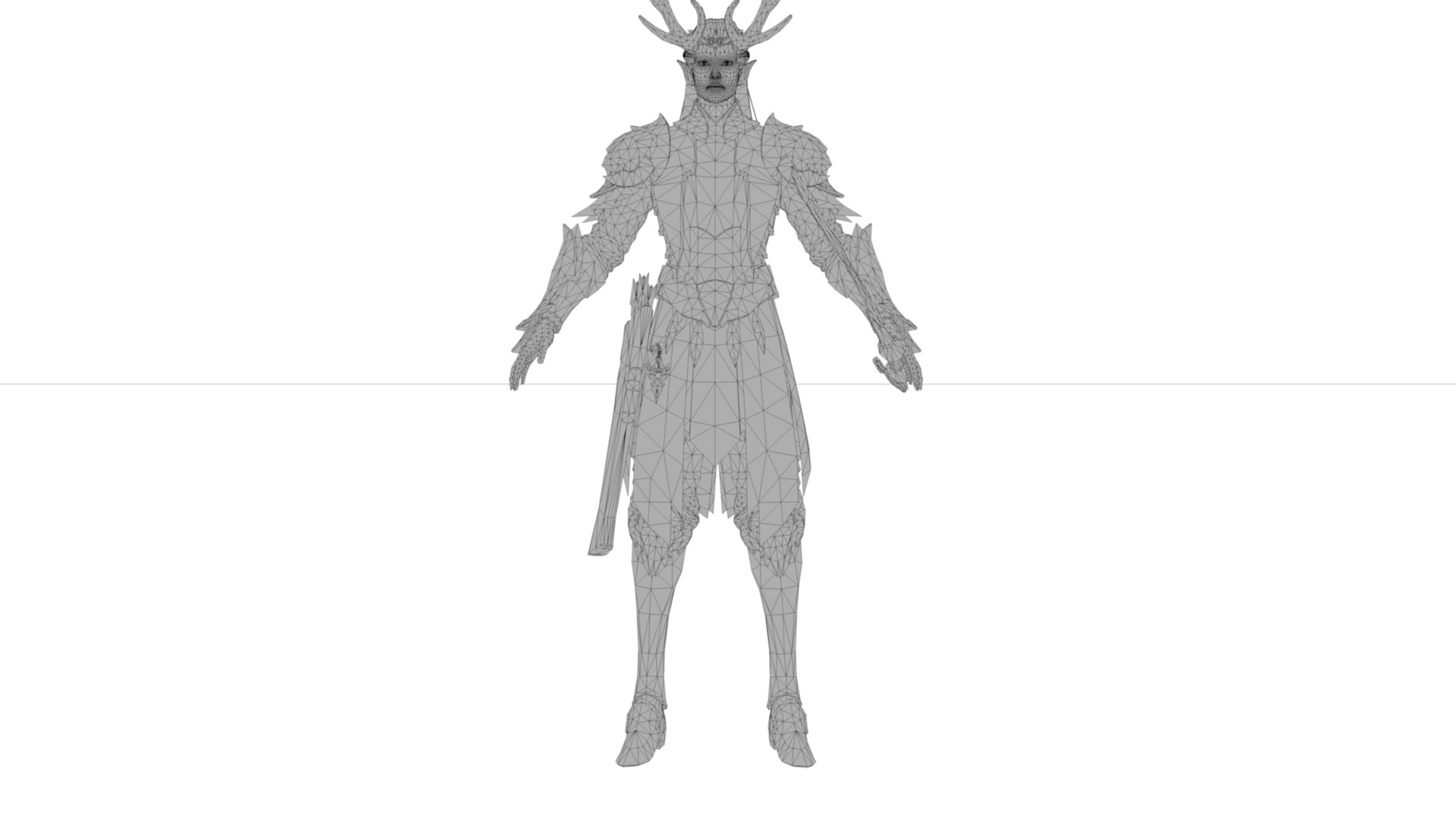 3D Elf Warrior Archer - TurboSquid 2186545