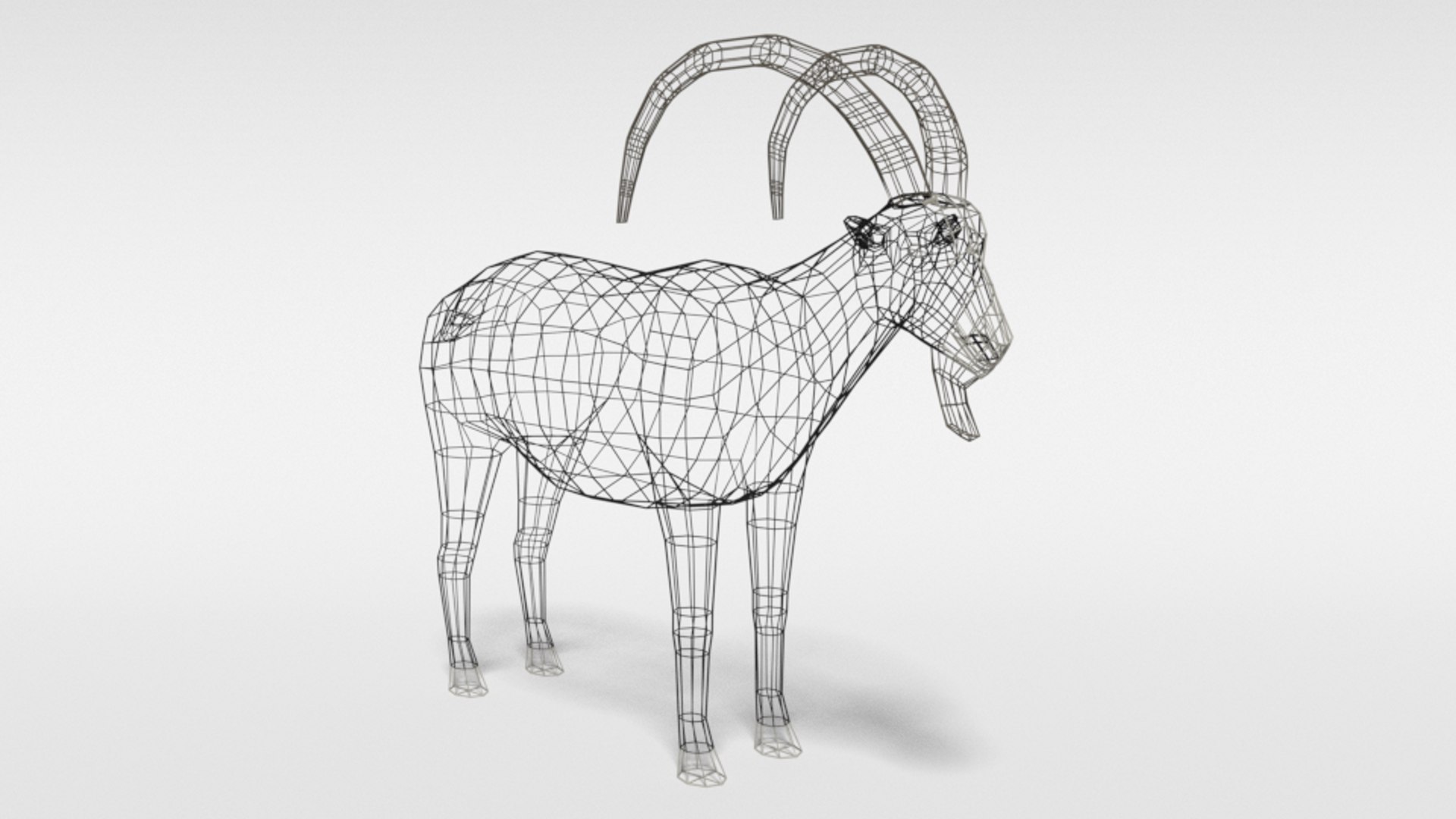 Cretan wild goat 3D model - TurboSquid 1532669