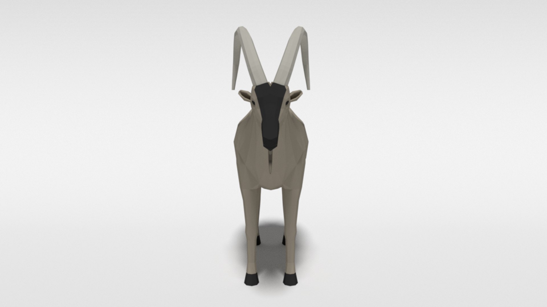 Cretan wild goat 3D model - TurboSquid 1532669