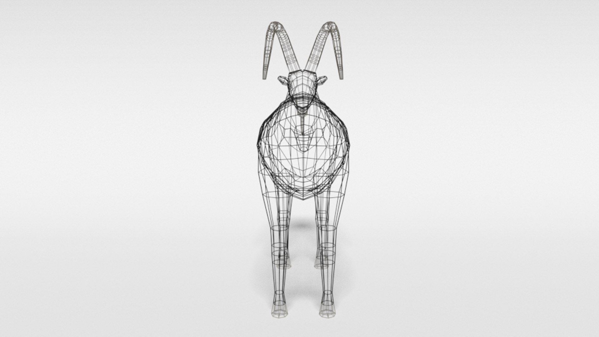 Cretan wild goat 3D model - TurboSquid 1532669