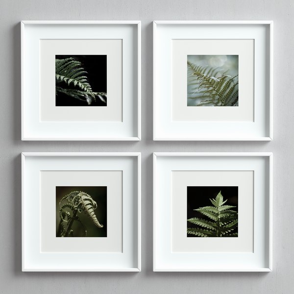 3D picture frames set model - TurboSquid 1345839