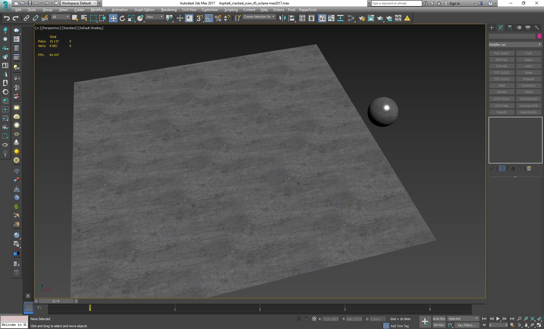 Cracked Asphalt Scan 3D - TurboSquid 1423133