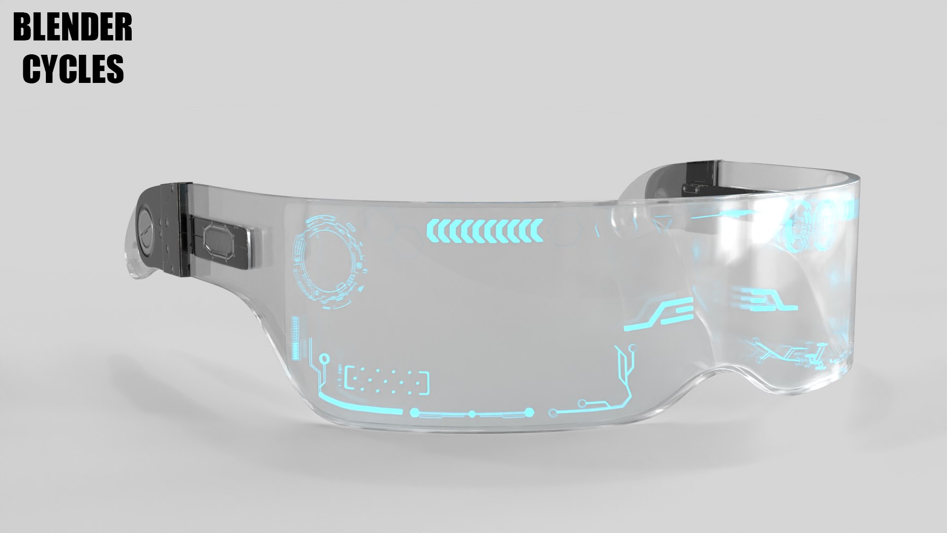 Sci-Fi Glasses 3D Model - TurboSquid 2088675