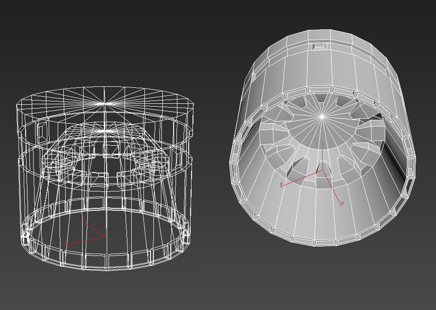Free Obj Model Engine Sci-fi