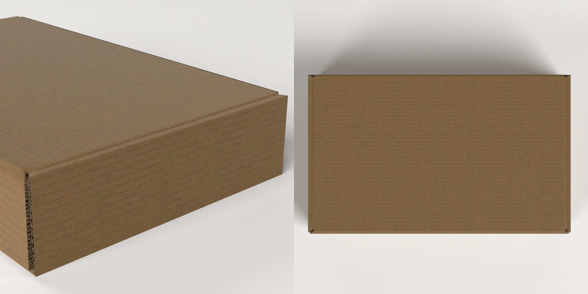 Closed Carton Box 3D Model - TurboSquid 1503493