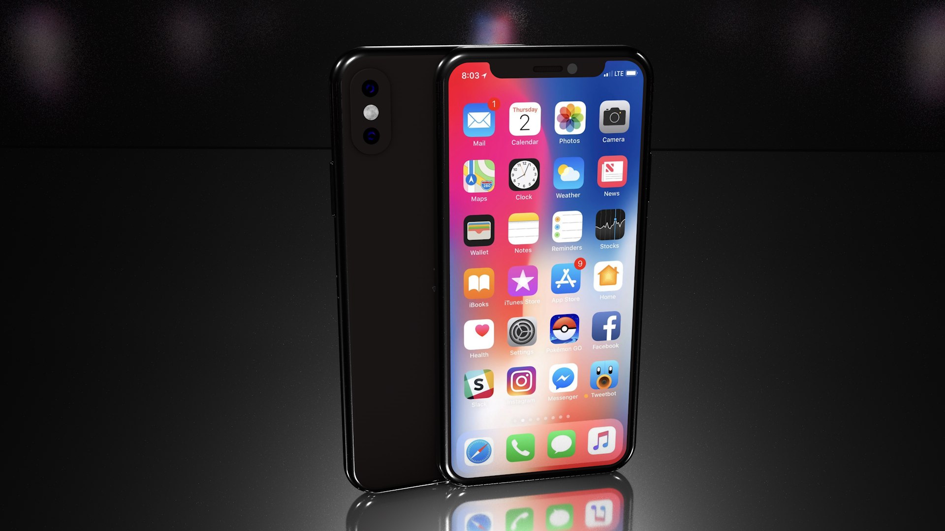 IPhone X Model 3D - TurboSquid 2100556