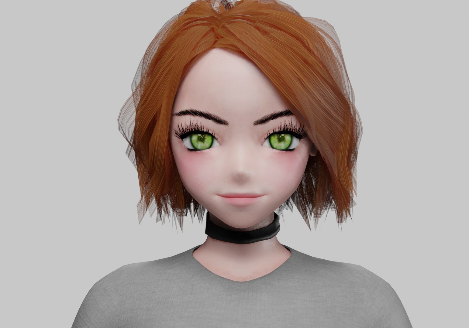 Standard Cute Girl V30482 3D Model - TurboSquid 2272082