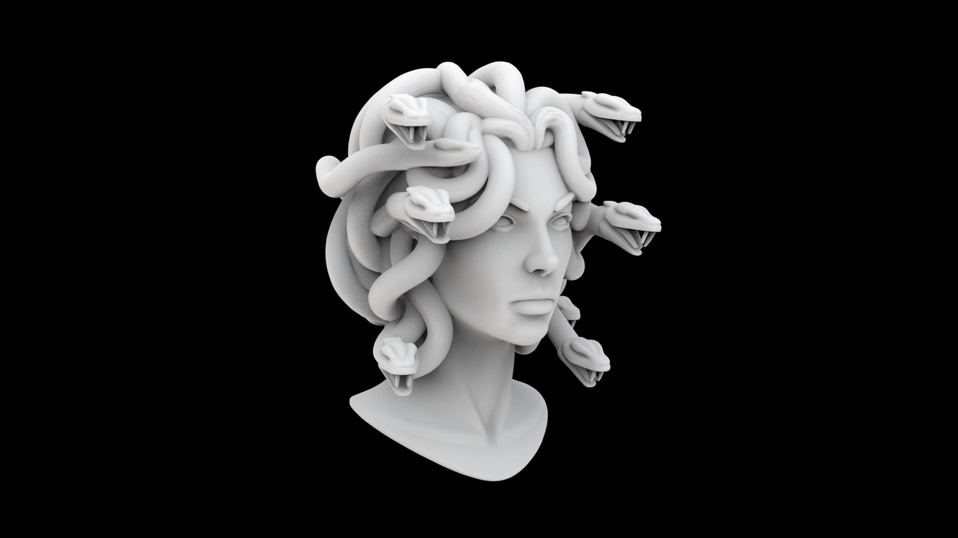 Medusa 3D Print Model 3D Model - TurboSquid 2458246