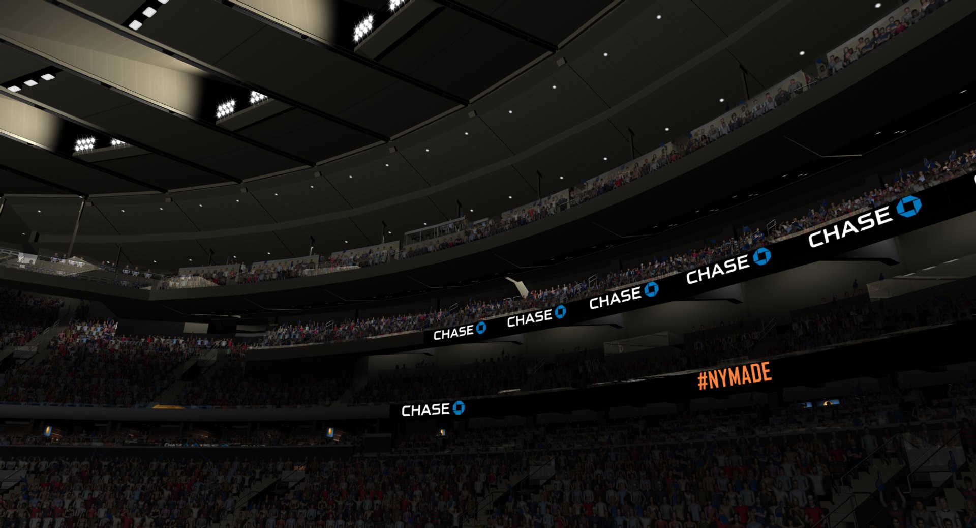 3d madison arena msg basketball model