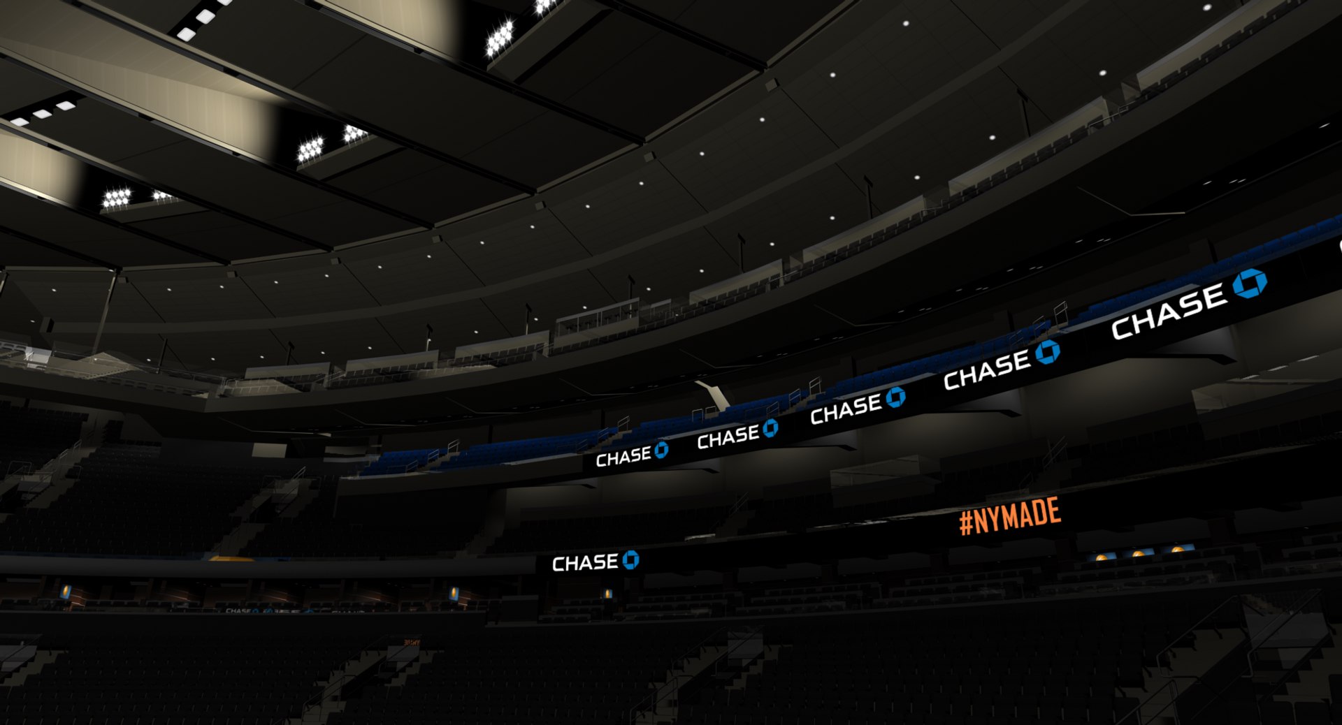 3d madison arena msg basketball model