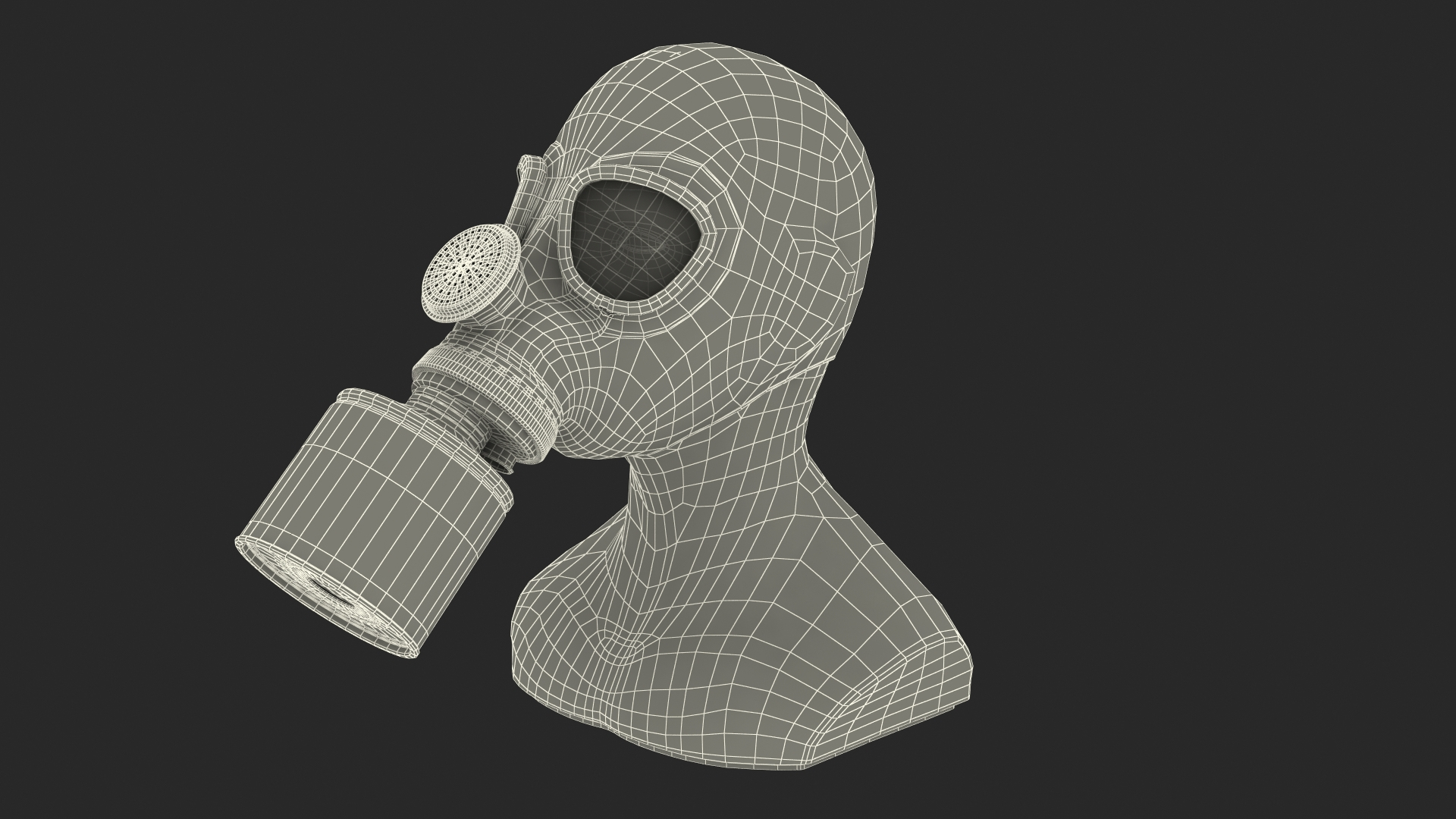 Gp5 Lightweight Gas Mask 3D Model - TurboSquid 1569043