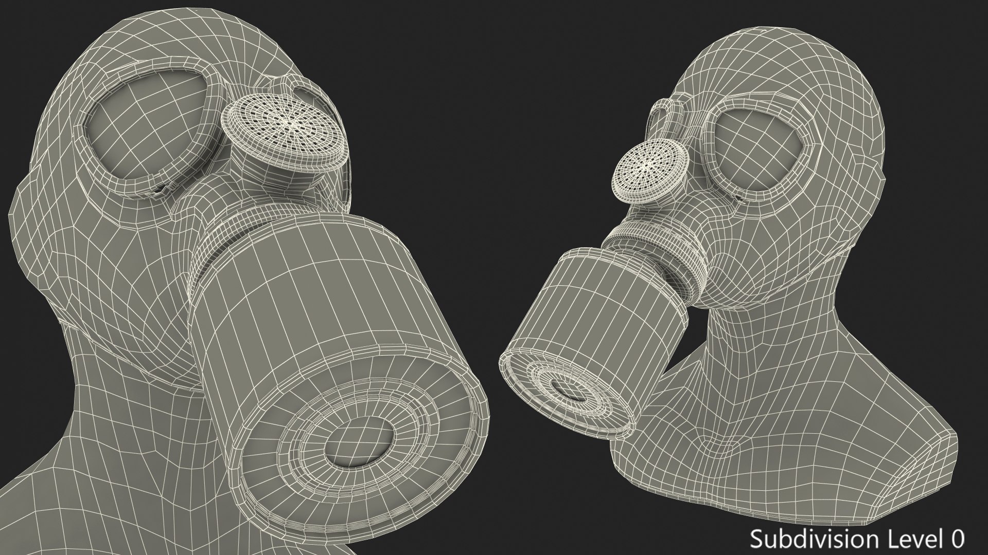 Gp5 Lightweight Gas Mask 3D Model - TurboSquid 1569043