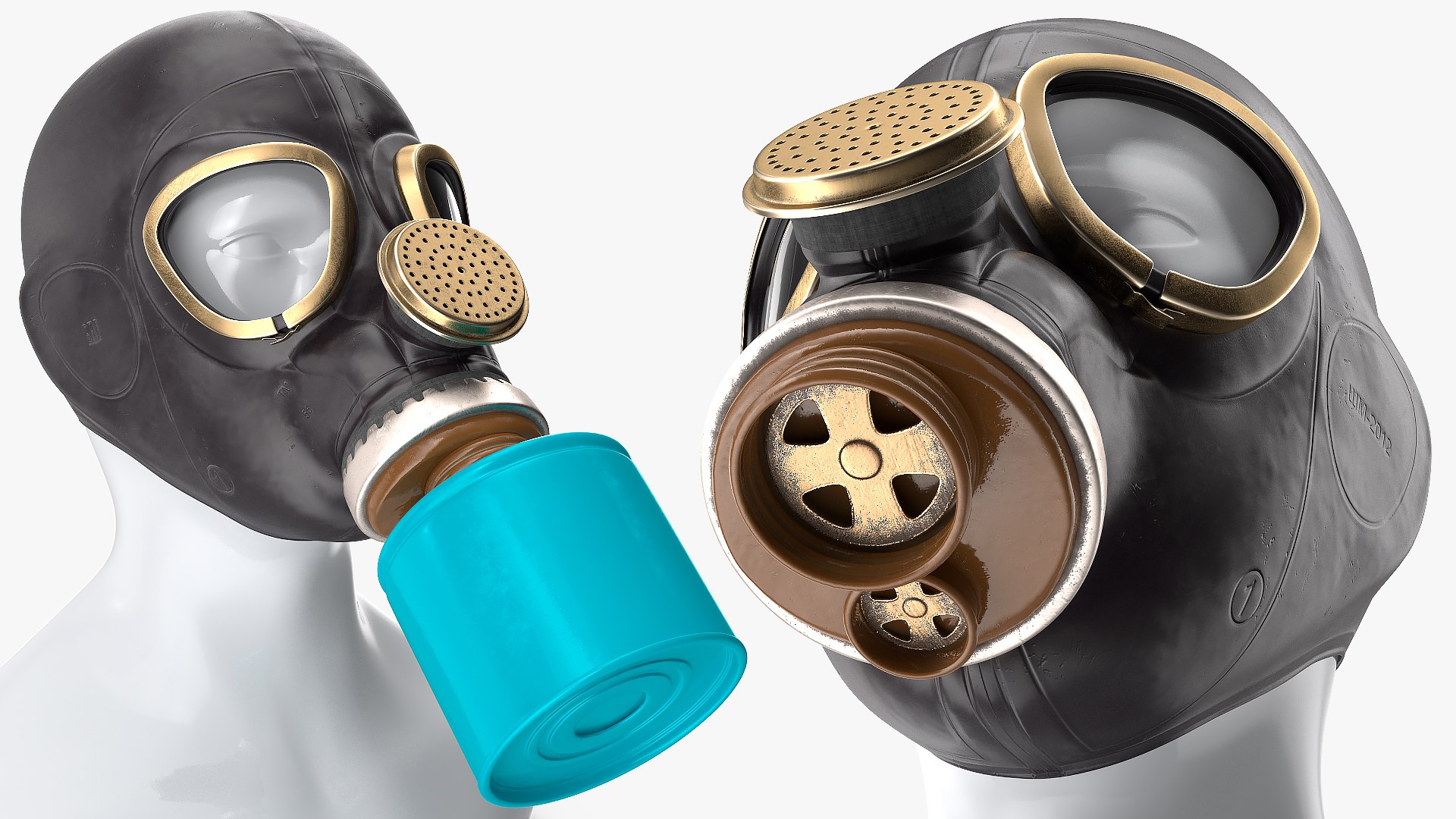 Gp5 Lightweight Gas Mask 3D Model - TurboSquid 1569043