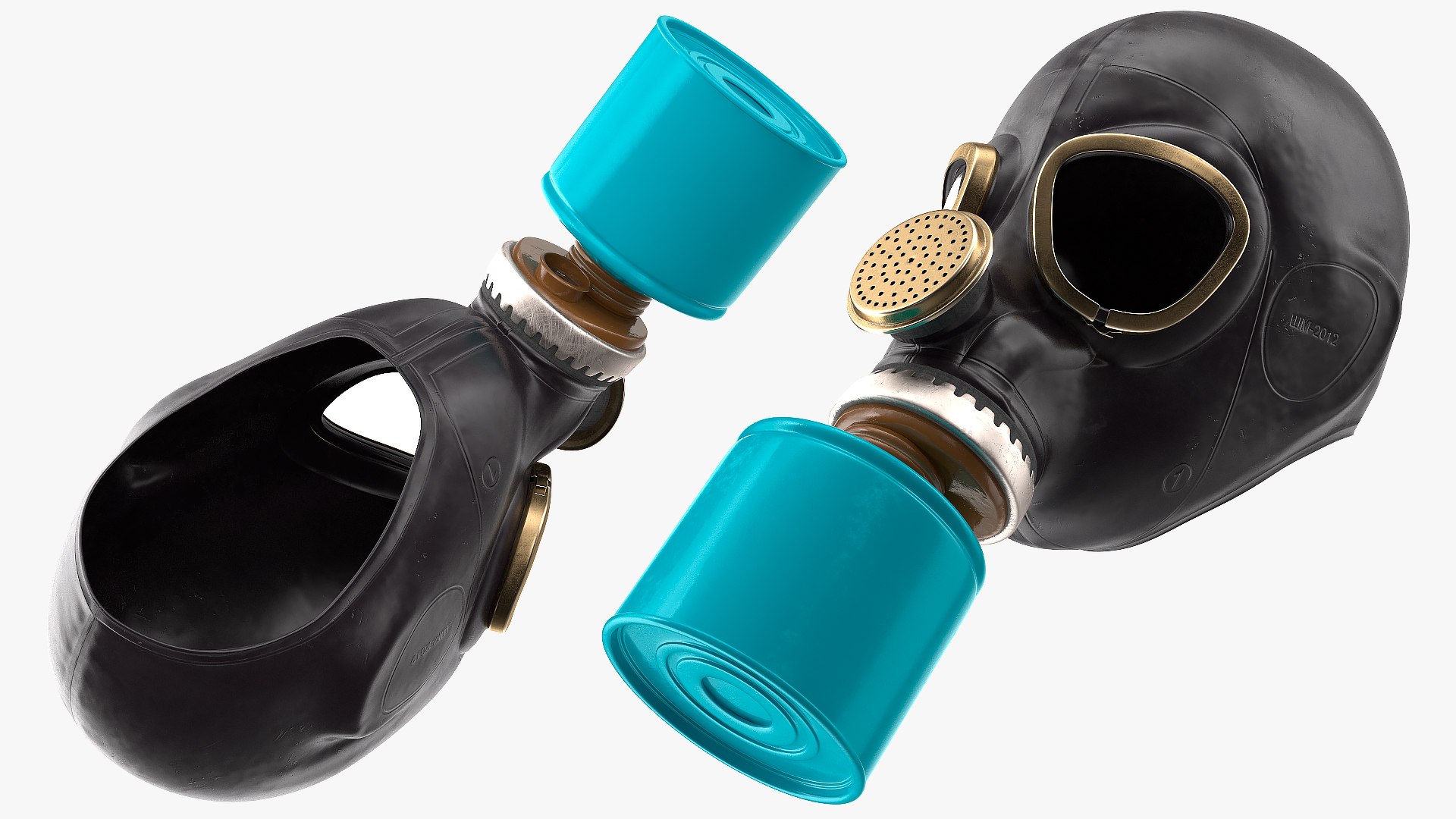 Gp5 Lightweight Gas Mask 3D Model - TurboSquid 1569043