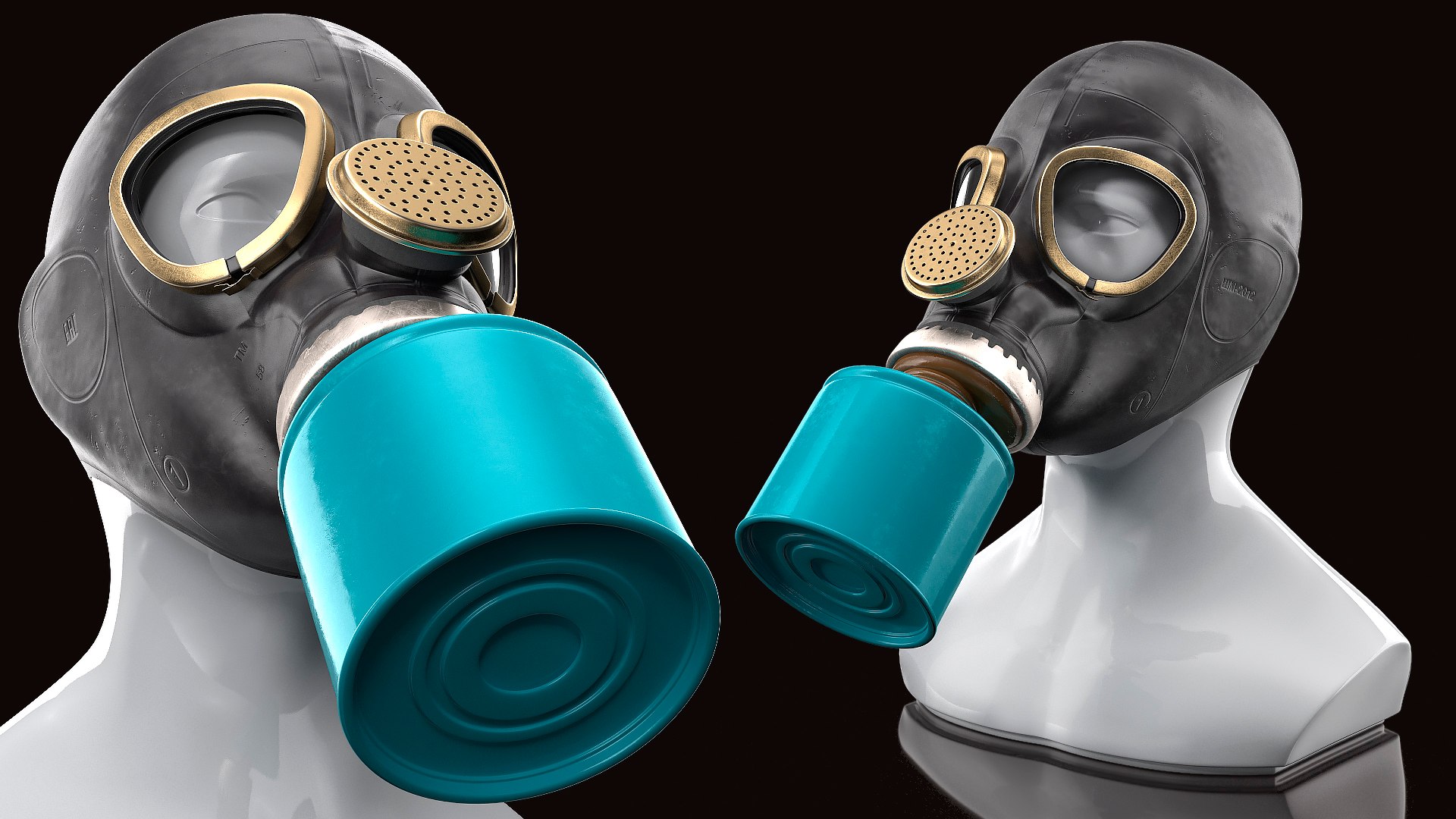 Gp5 Lightweight Gas Mask 3D Model - TurboSquid 1569043
