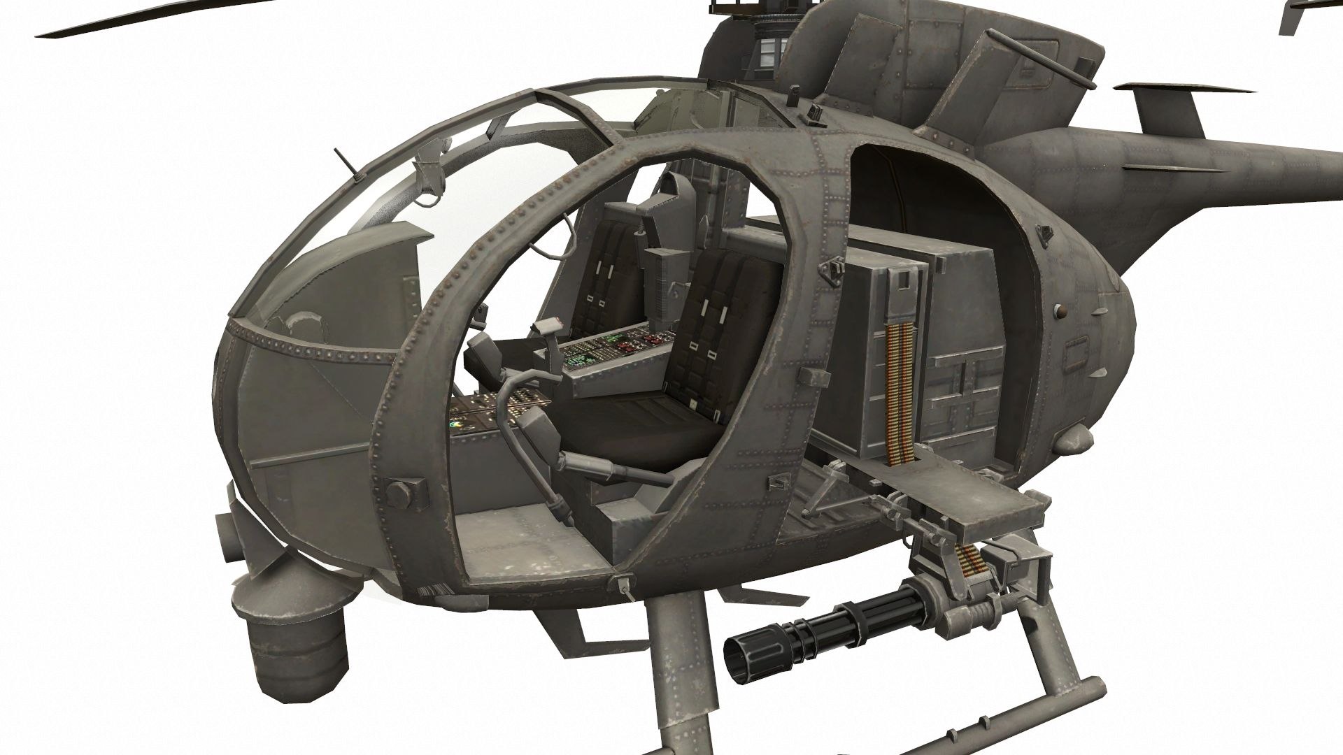3D Boeing Ah-6 Little Bird - TurboSquid 1538843