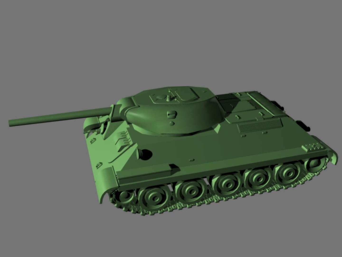 3d Model T-34
