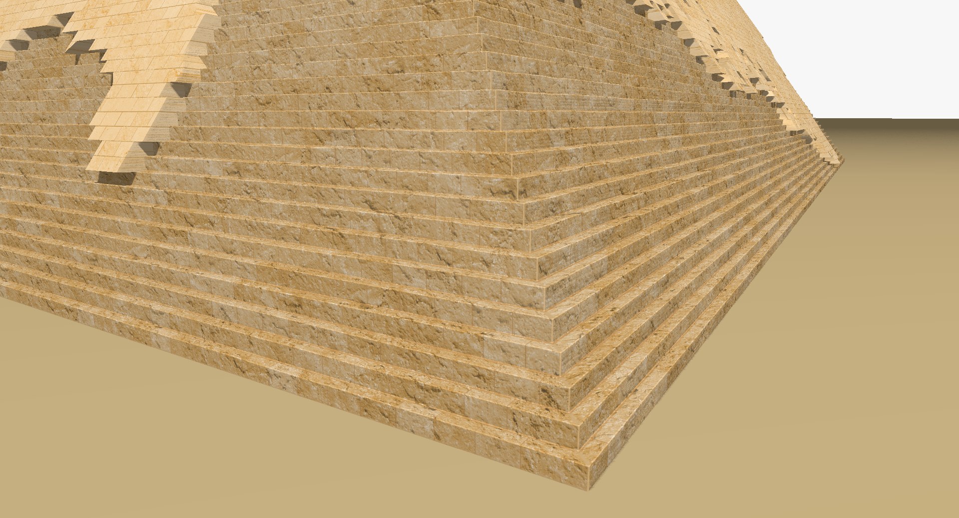 Bent Pyramid 3D Model - TurboSquid 1869822