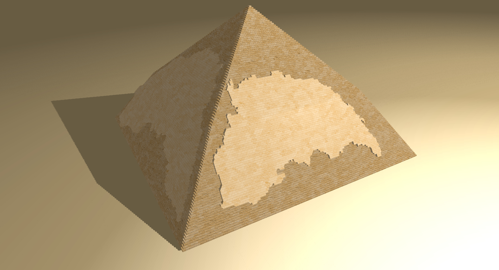 Bent Pyramid 3D Model - TurboSquid 1869822