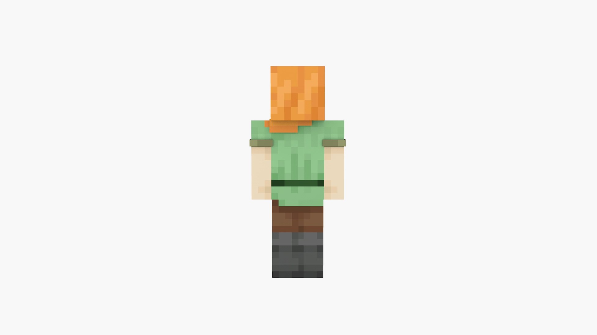 Alex Minecraft 3D - TurboSquid 2364628
