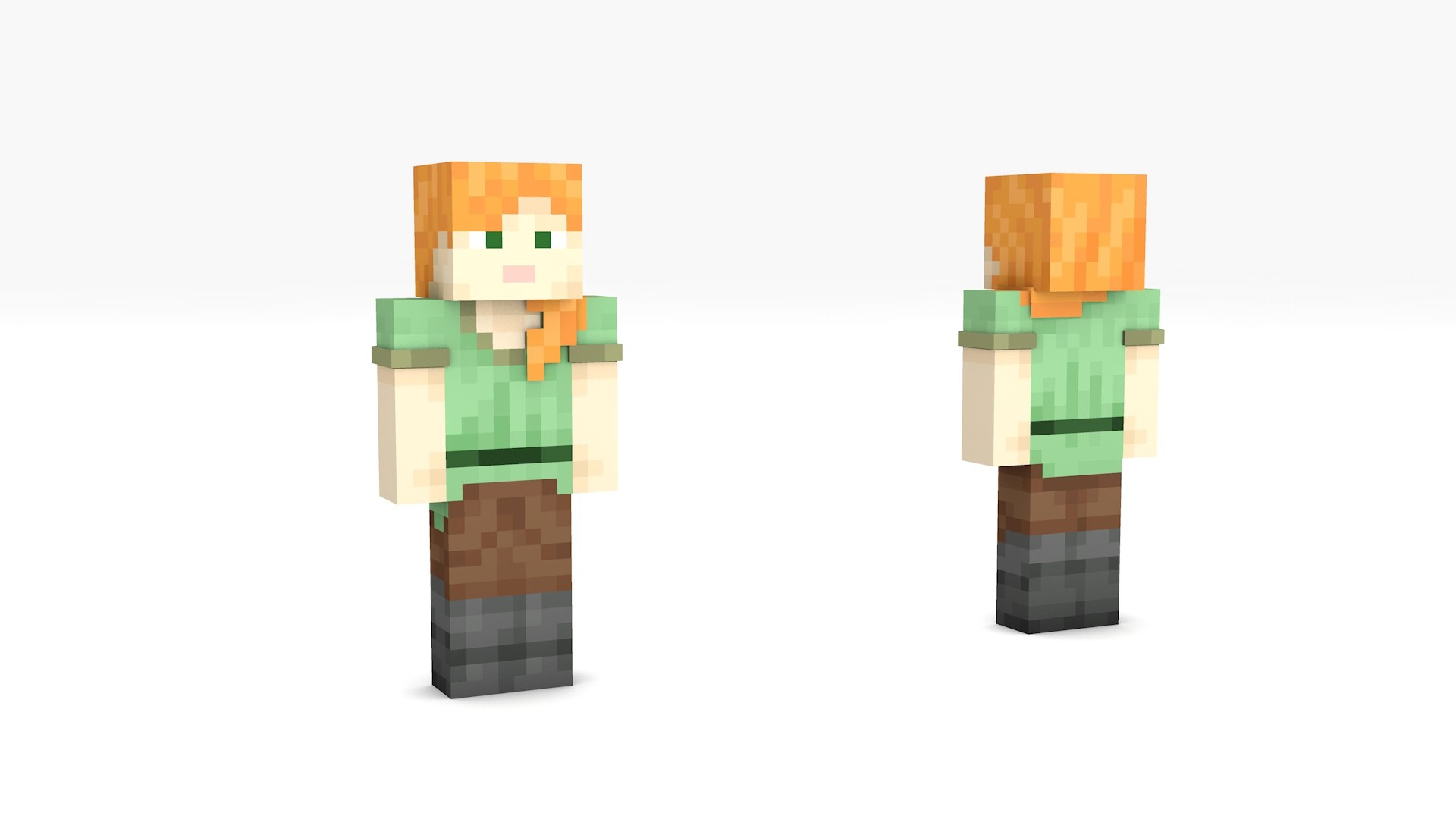 Alex Minecraft 3D - TurboSquid 2364628