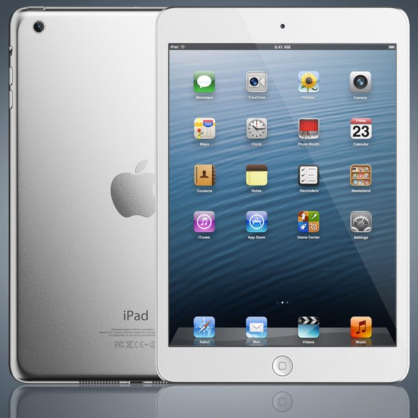 apple ipad mini 3d model