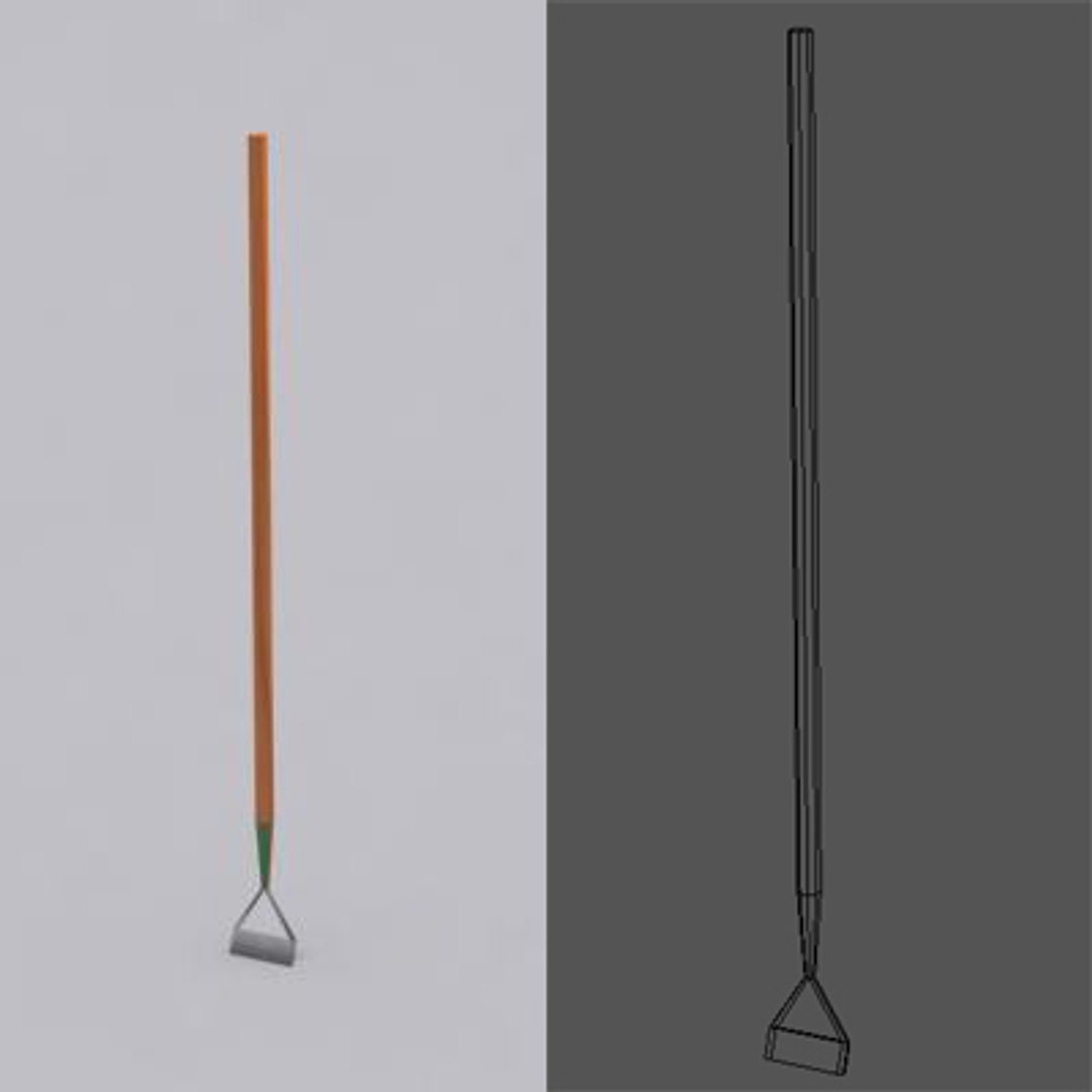 3d Model Garden Tools Edger Fork
