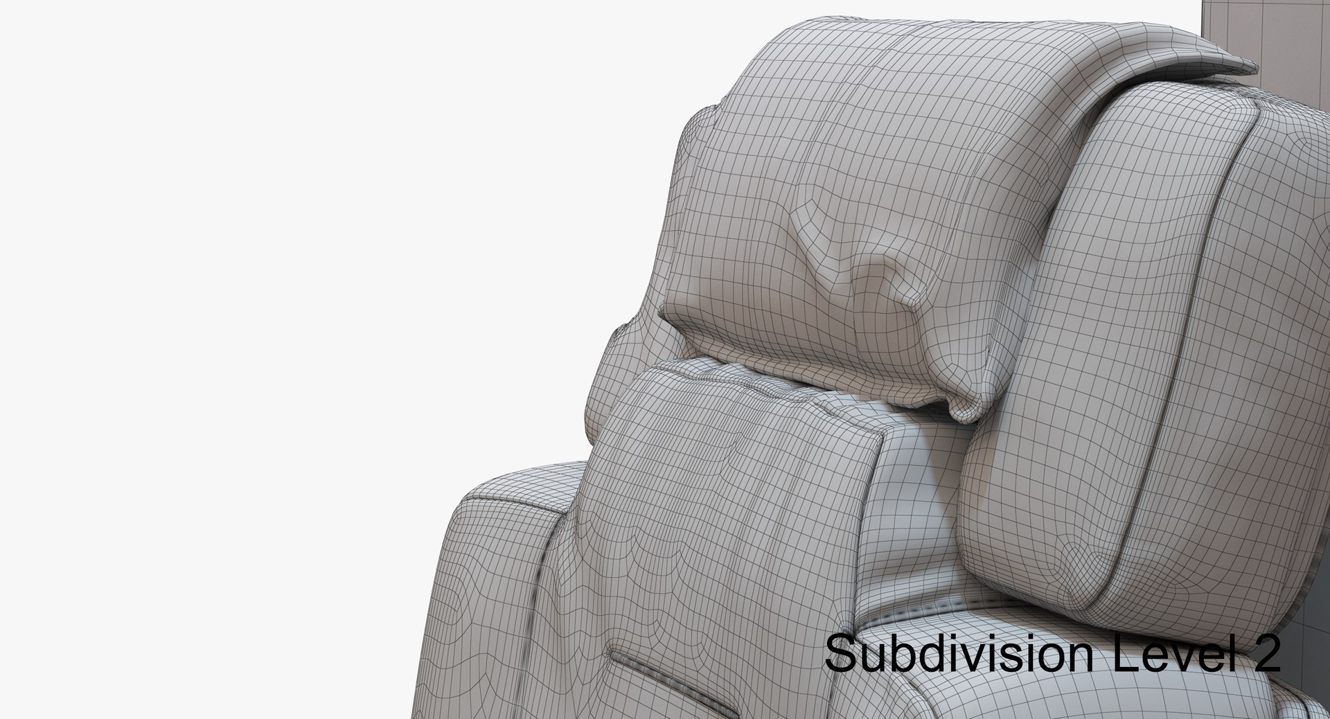 Lufthansa 1st class seats 3D model - TurboSquid 1555176
