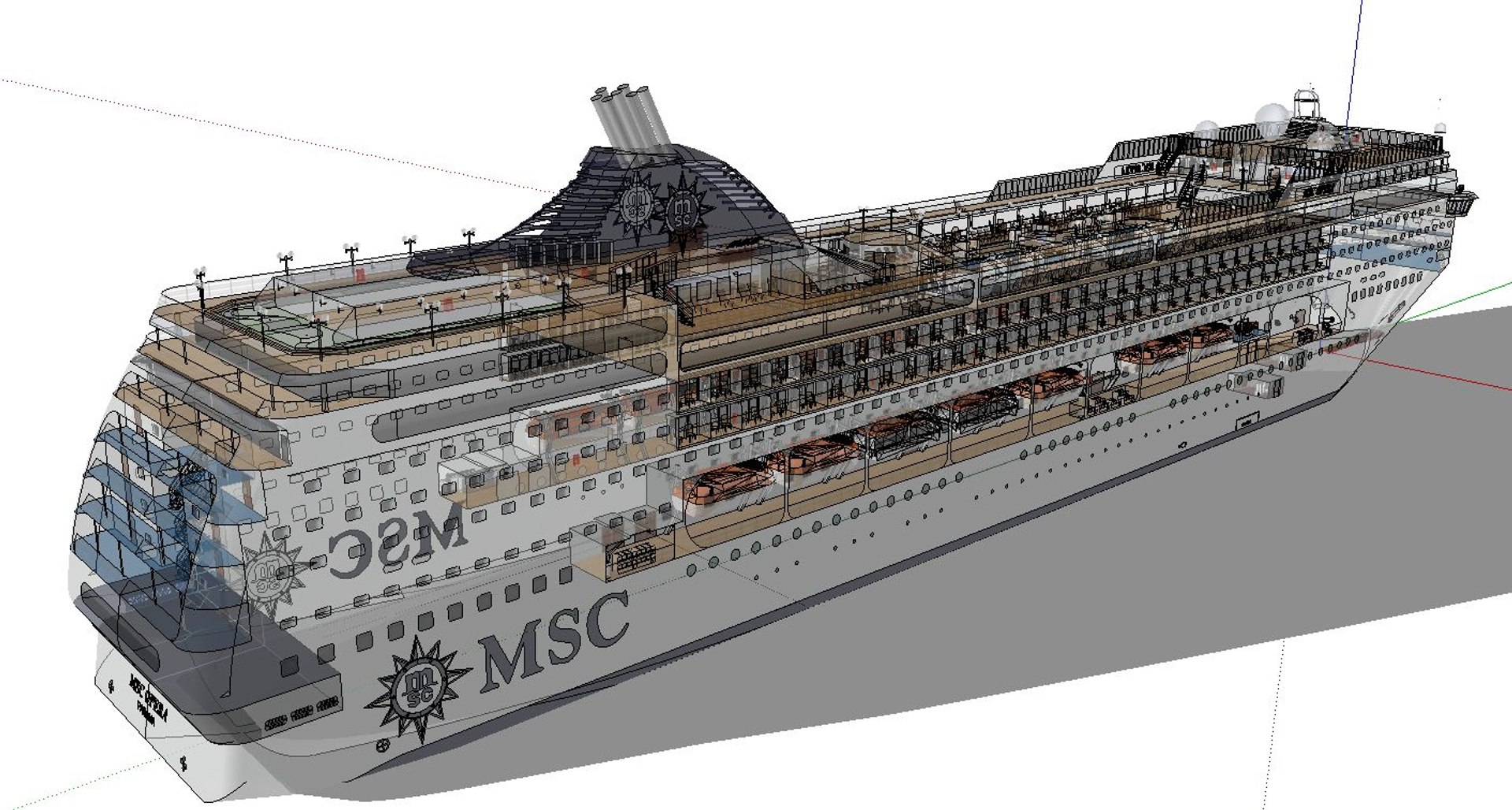 Msc Cruises Opera 3d 3ds