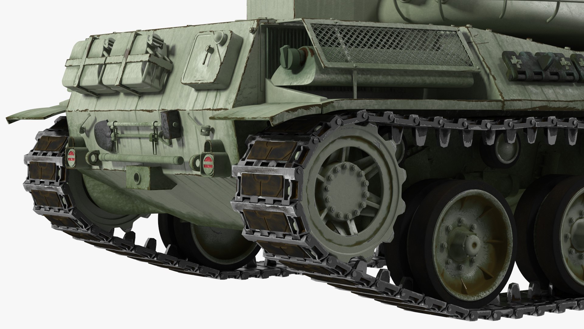 3D French AMX-30 Rigged For Cinema 4D - TurboSquid 2262119