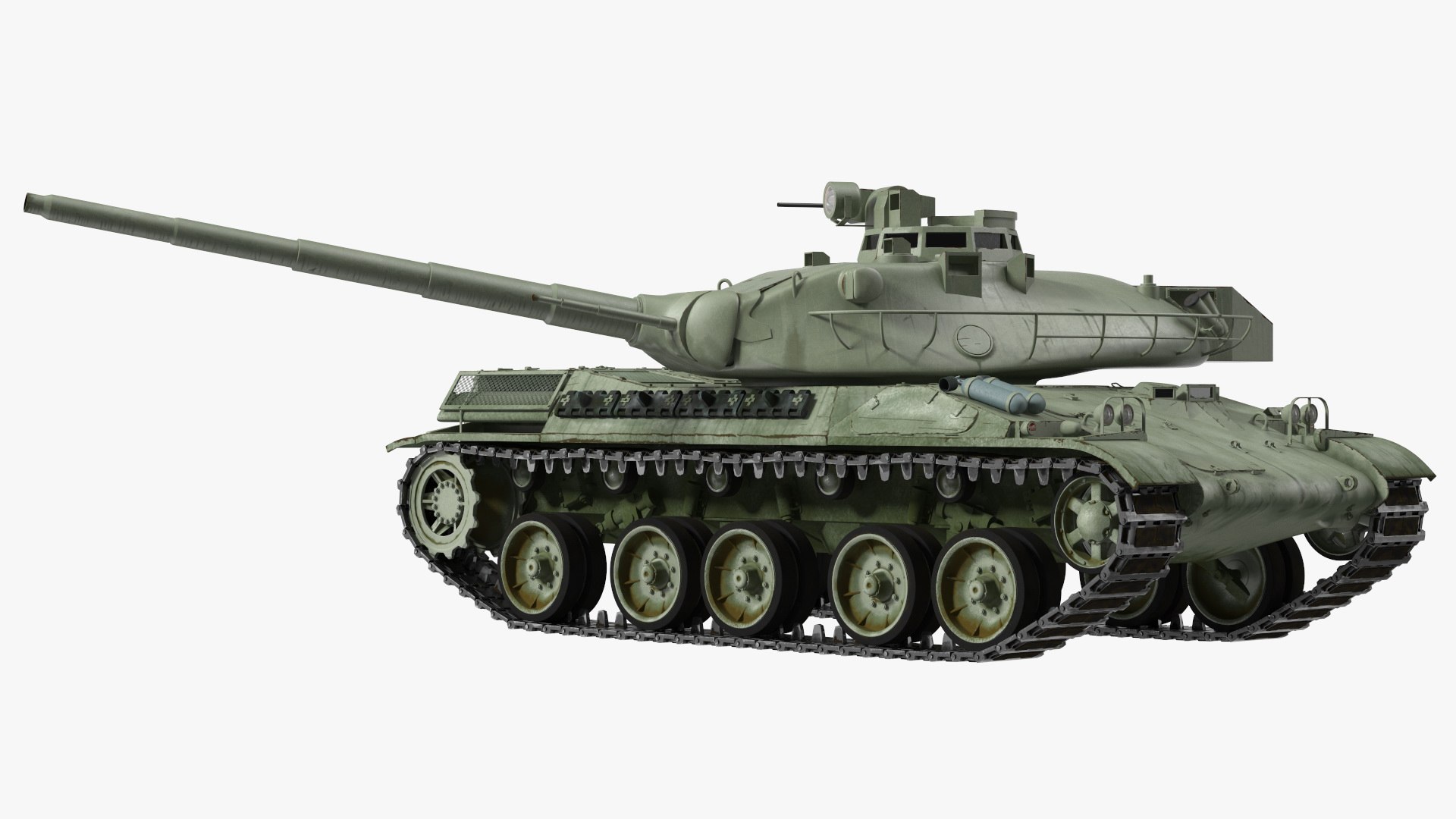 3D French AMX-30 Rigged For Cinema 4D - TurboSquid 2262119