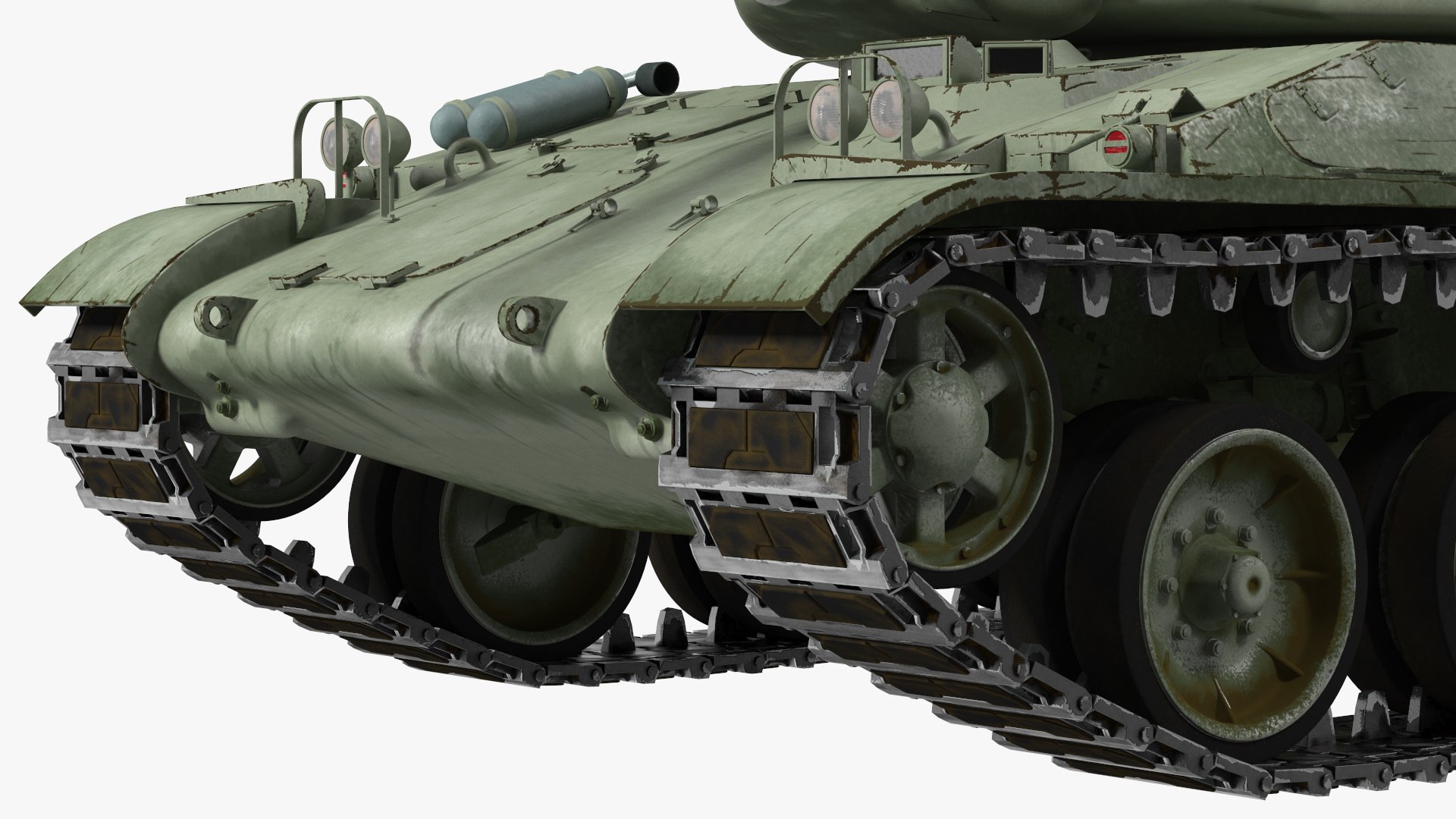 3D French AMX-30 Rigged For Cinema 4D - TurboSquid 2262119