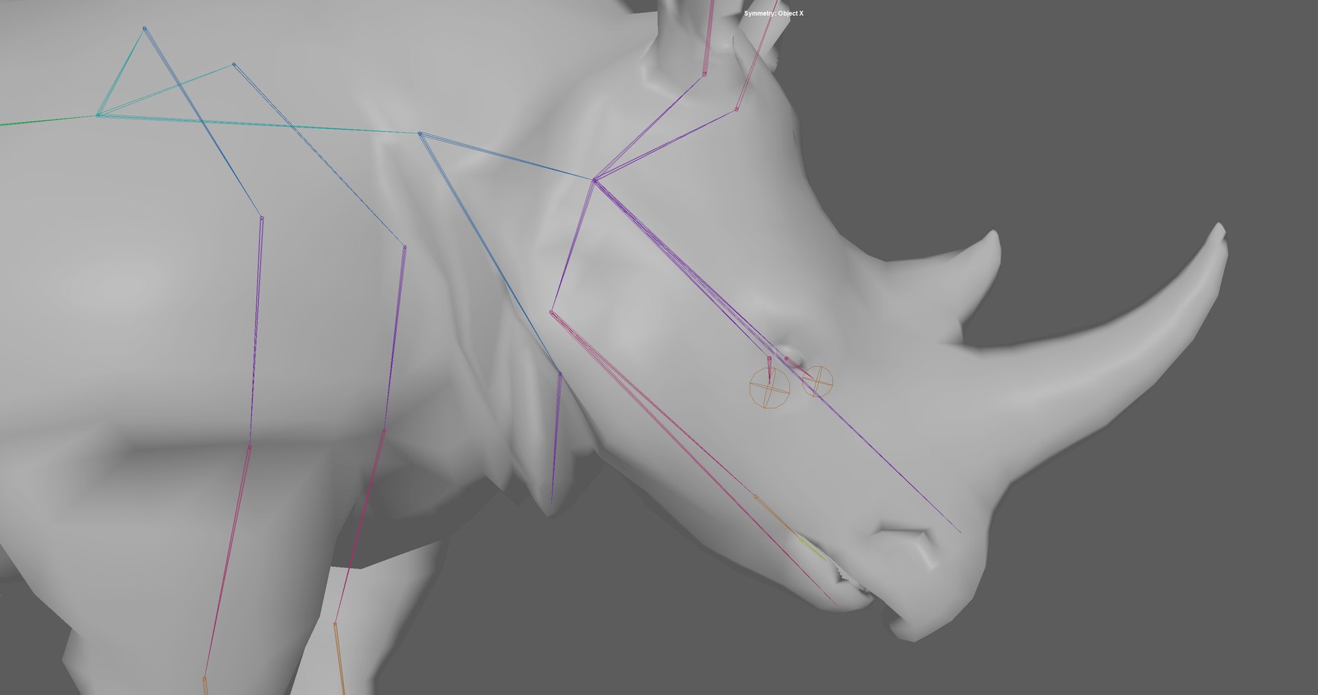 Rhinoceros Rig 3D Model - TurboSquid 2186908