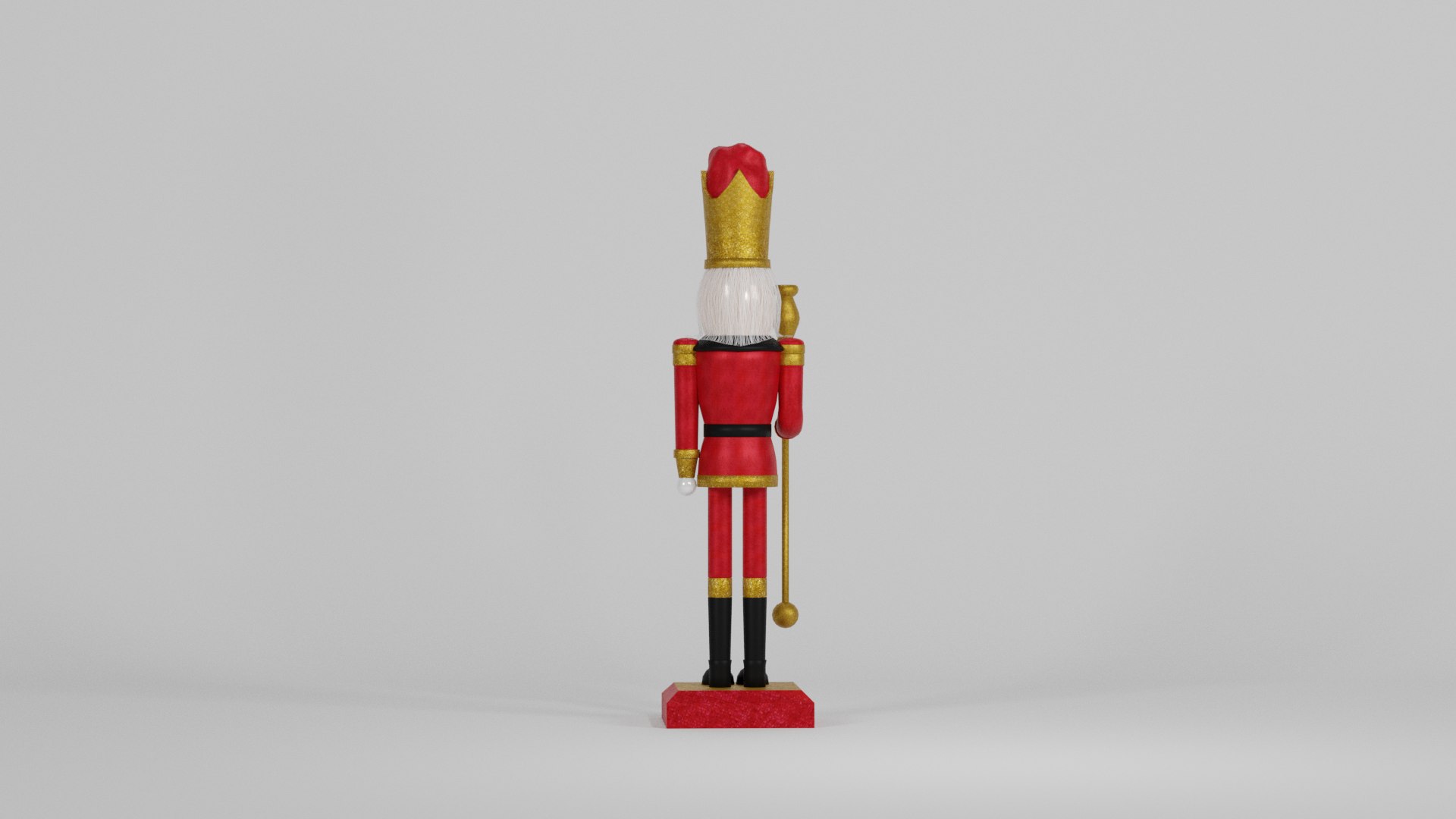 3D Christmas Nutcracker Model - TurboSquid 1663321