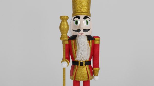 3D christmas nutcracker model - TurboSquid 1663321