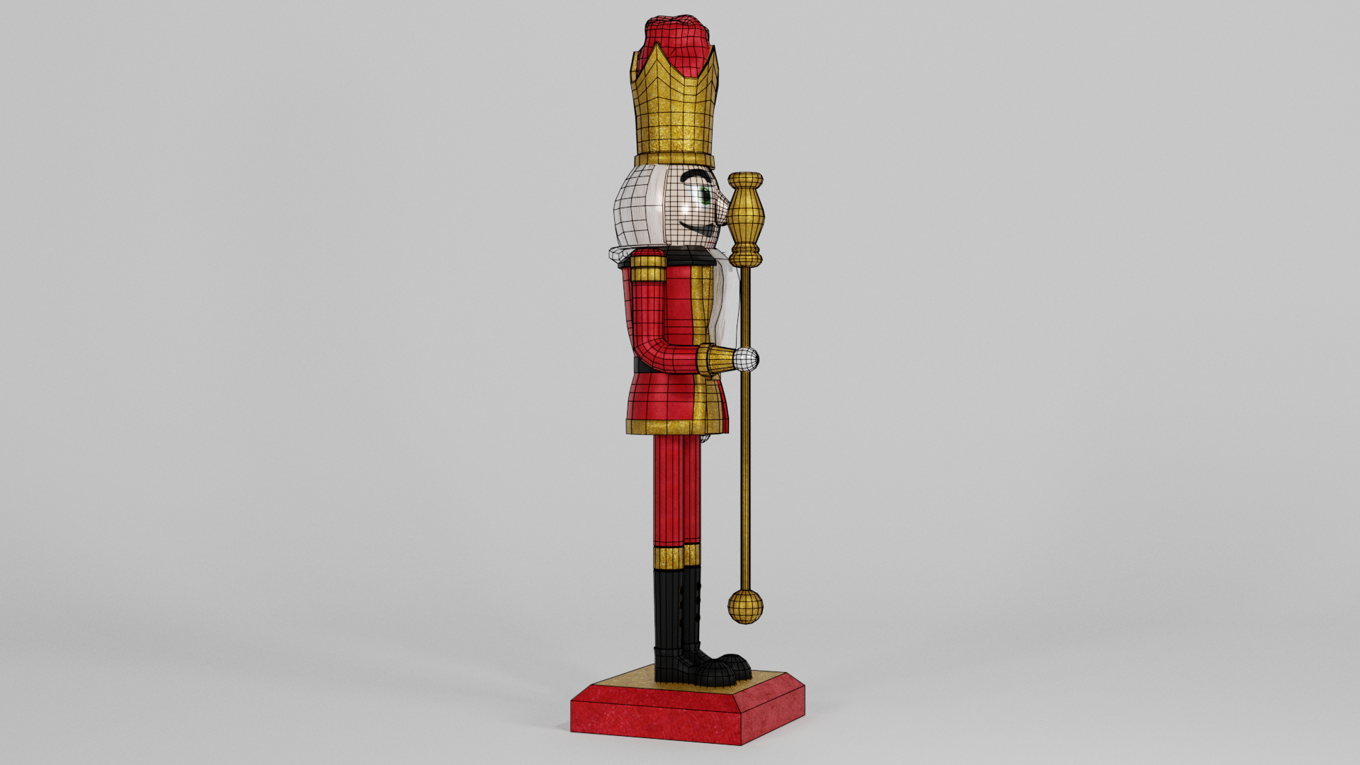 3D christmas nutcracker model - TurboSquid 1663321