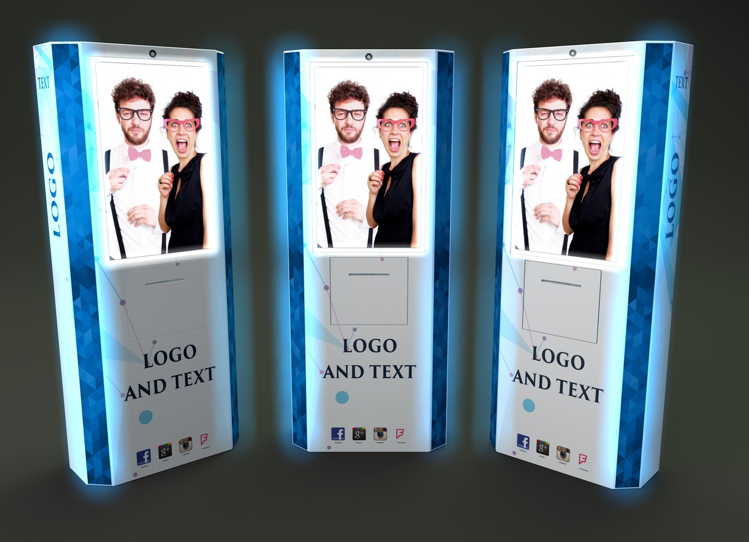 Photo Booth 3d Model